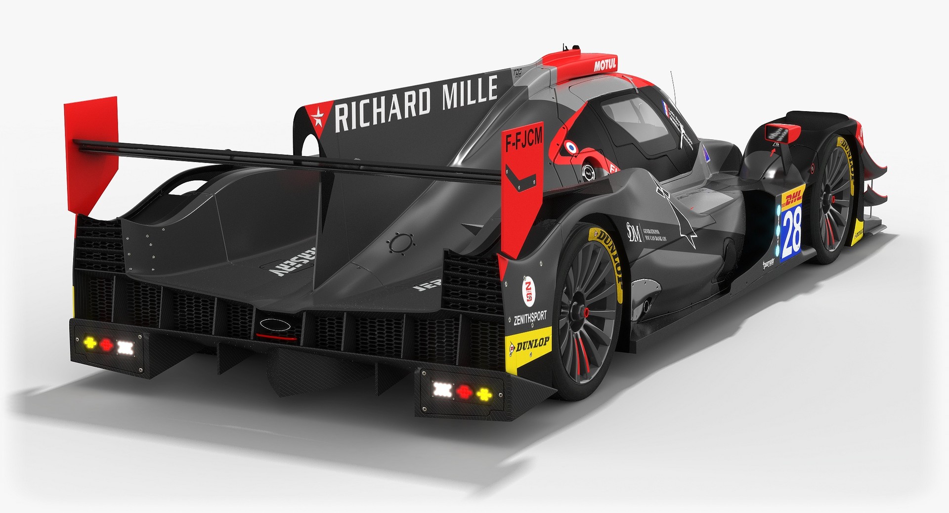 OpticalDreamSoft - TDS Racing Oreca 07 LMP2 WEC Season 2018 2019 3D model