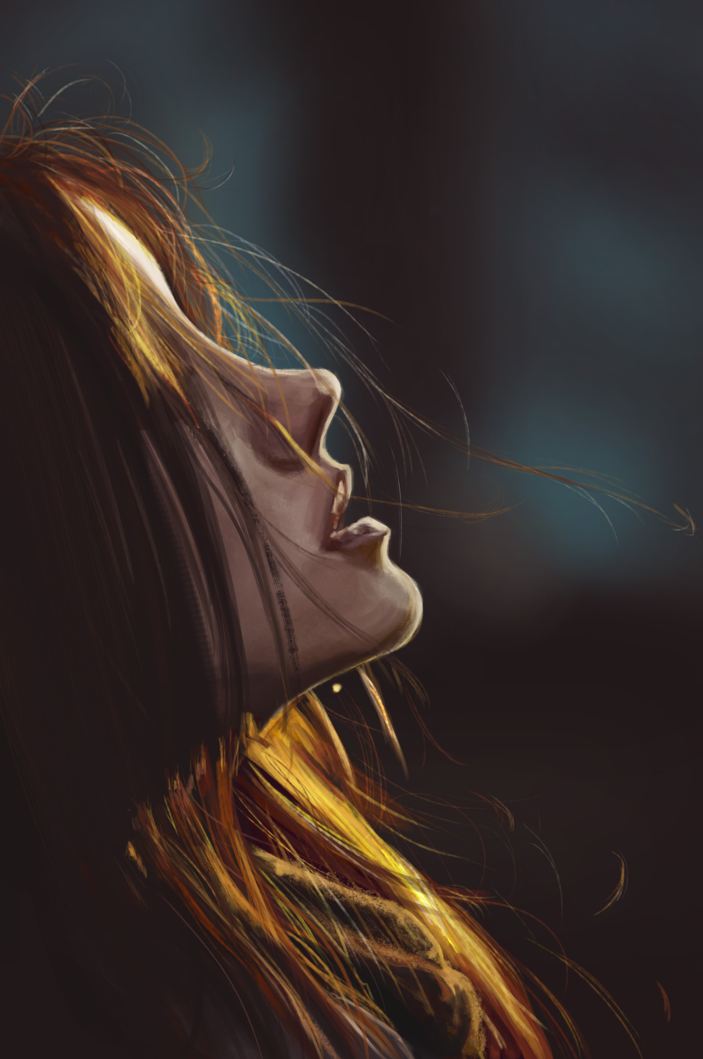 ArtStation - Girl Sunlight Study