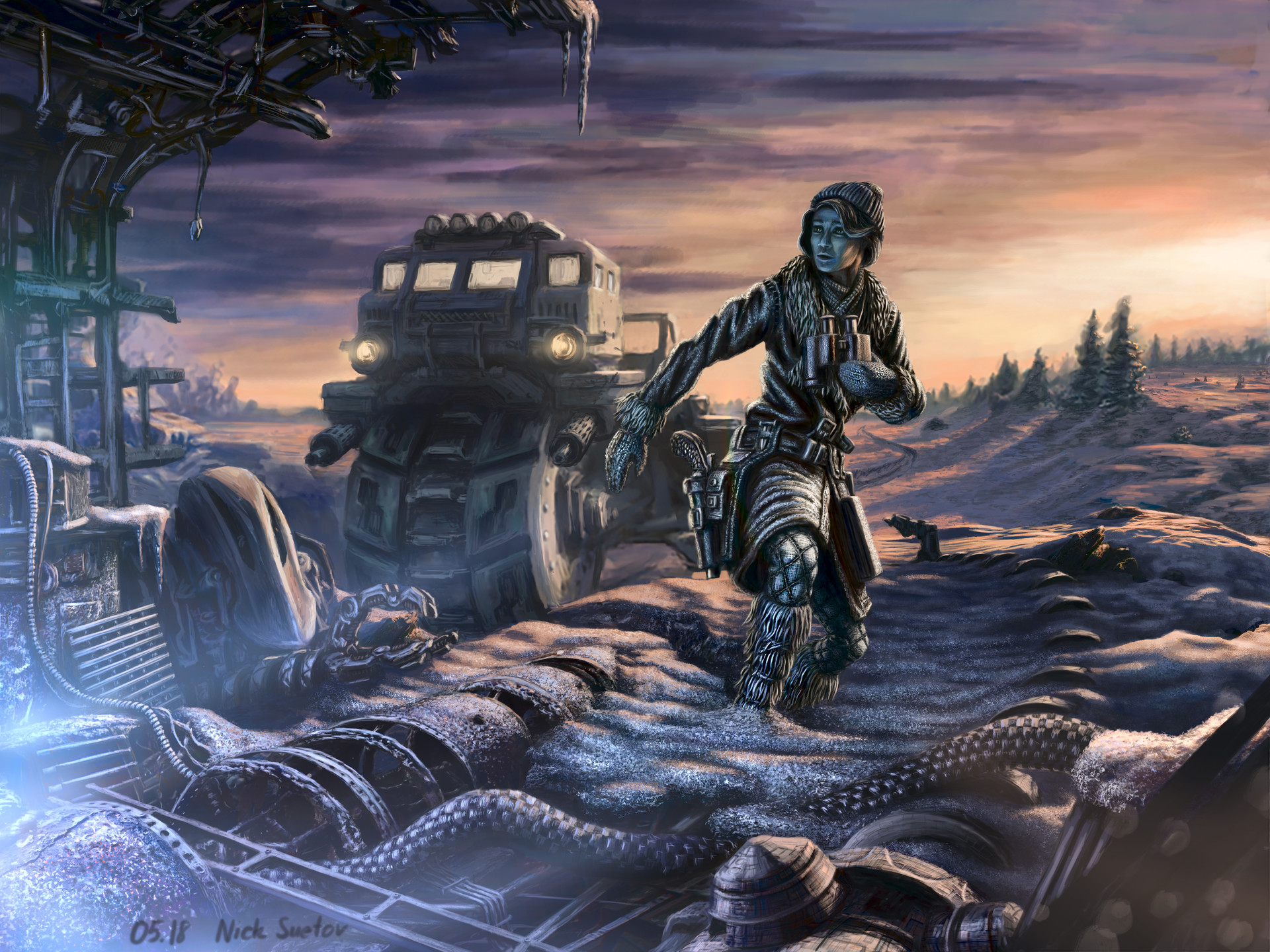 ArtStation - Combat Engineer: Sudden Encounter