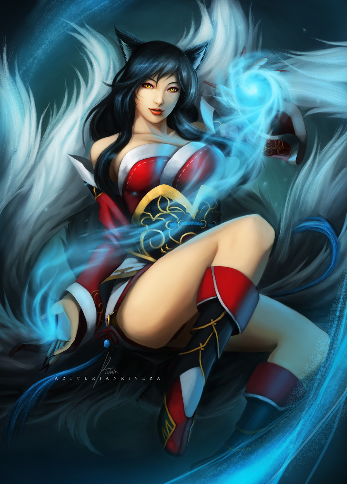 ArtStation - League of Legends - Ahri