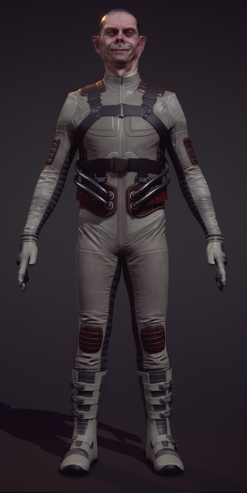 ryan kidd - Space Pilot 3000 - Realtime Character