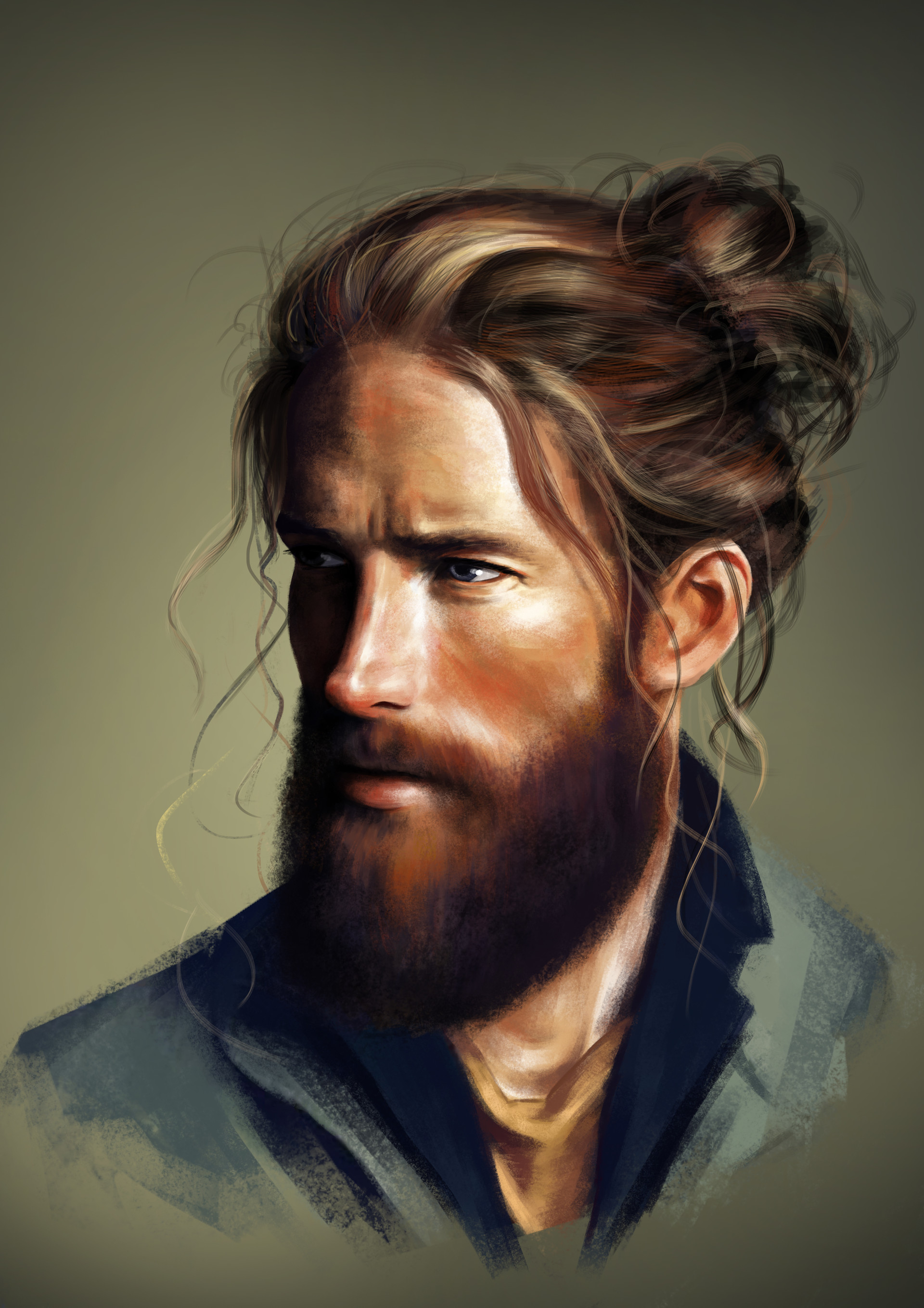 ArtStation - Man Portrait