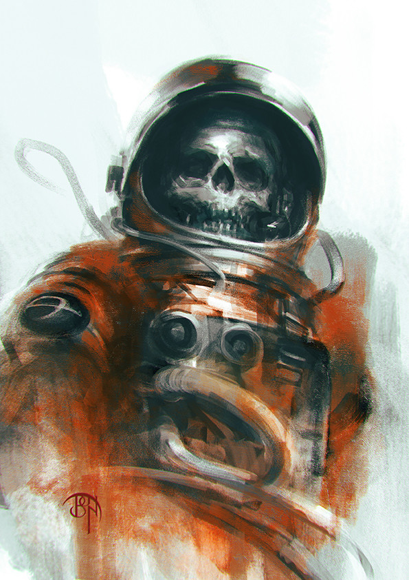 Dead Astronauts Paintings