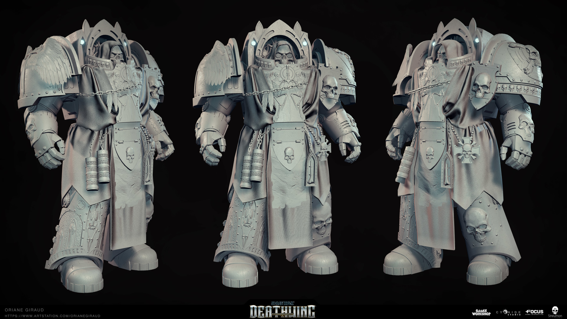 Oriane Giraud - Space Hulk Deathwing - Interrogator Chaplain
