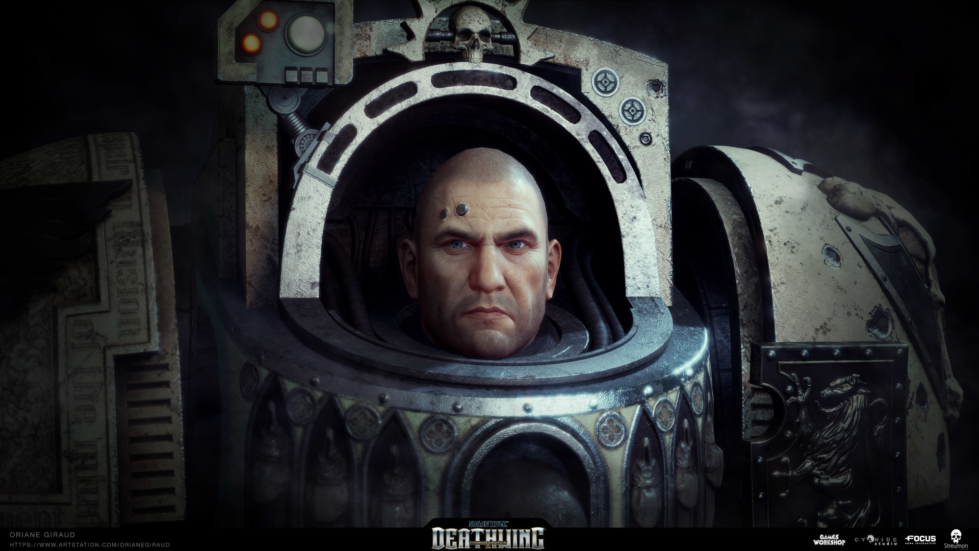 Oriane Giraud - Space Hulk Deathwing - Tactical Heads