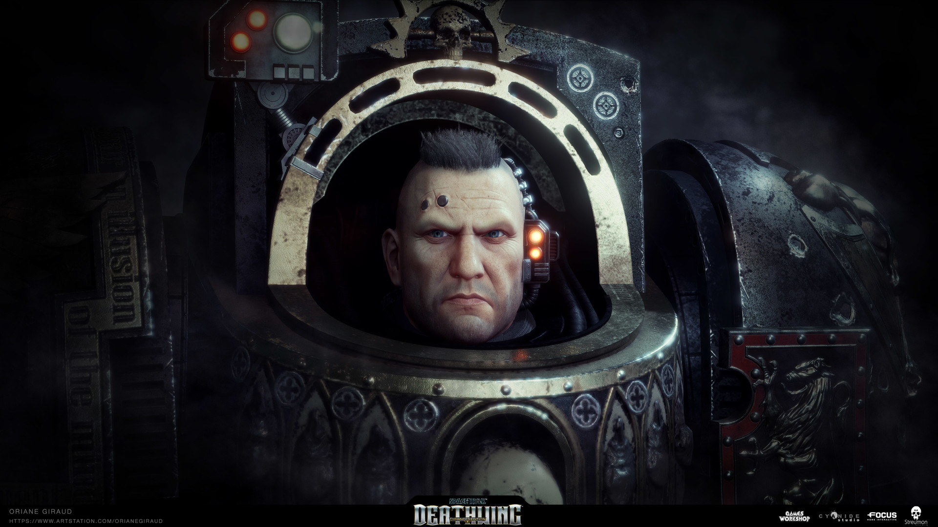 Oriane Giraud - Space Hulk Deathwing - Tactical Heads