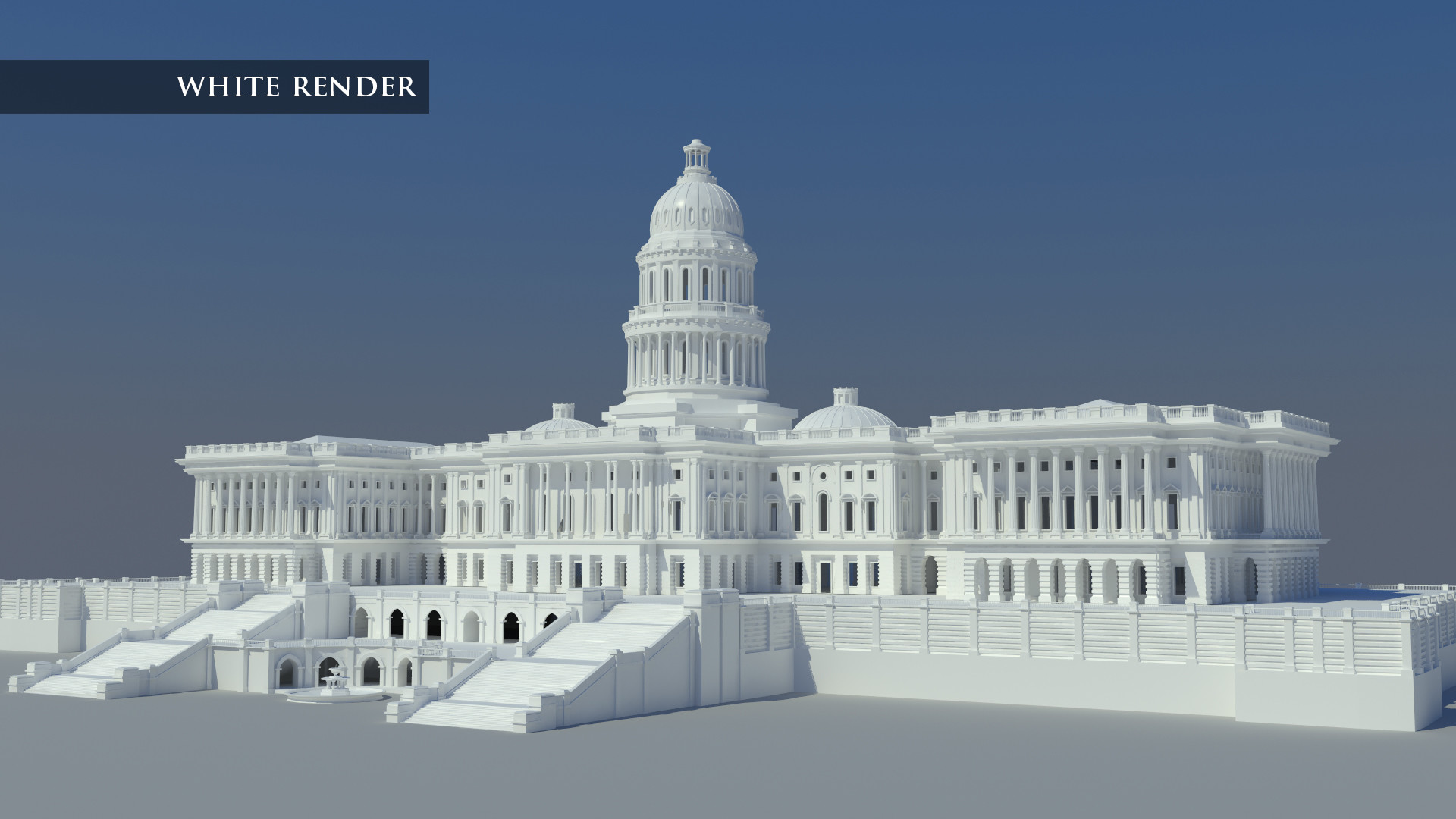 Arsi Siddiquee - United States Capitol 3D Model