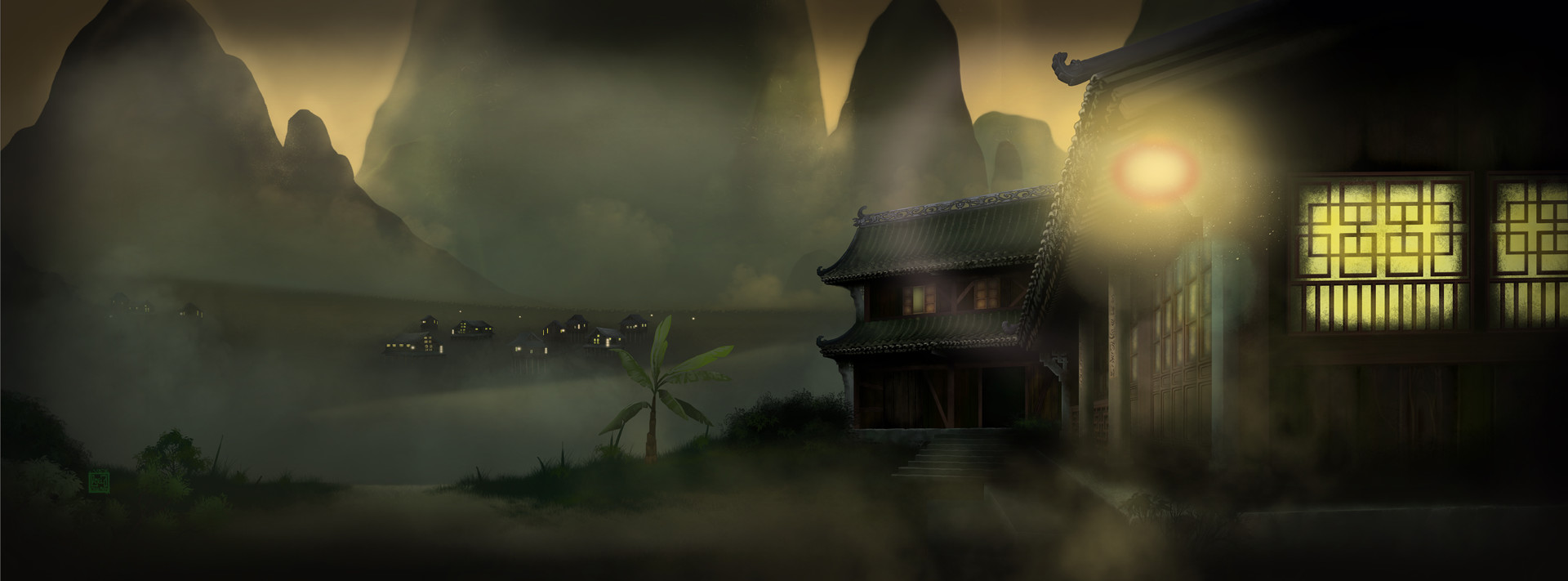 ArtStation - Old Chinese House
