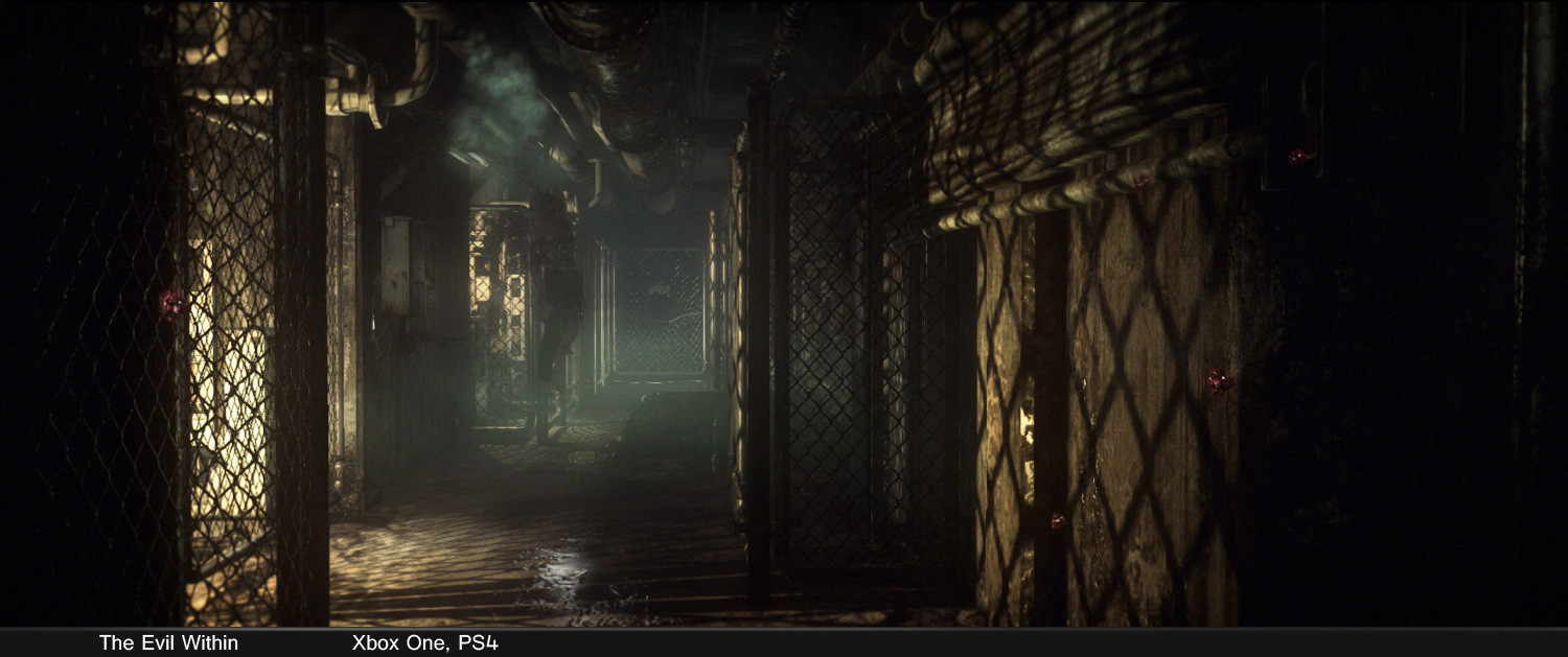 ArtStation - The Evil Within lighting 2014