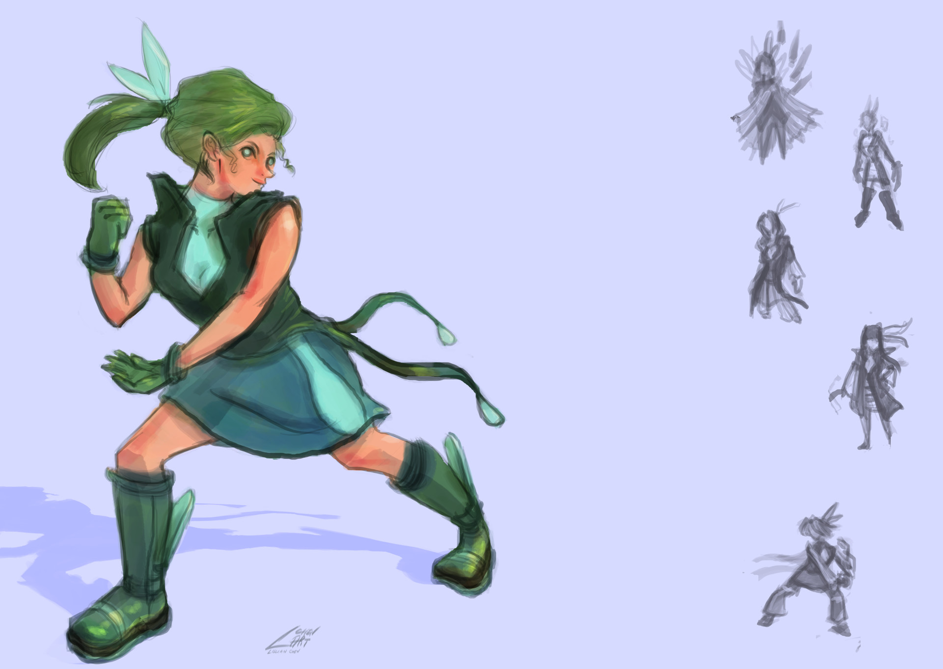 Lillian Chen - Earth - character (re)design