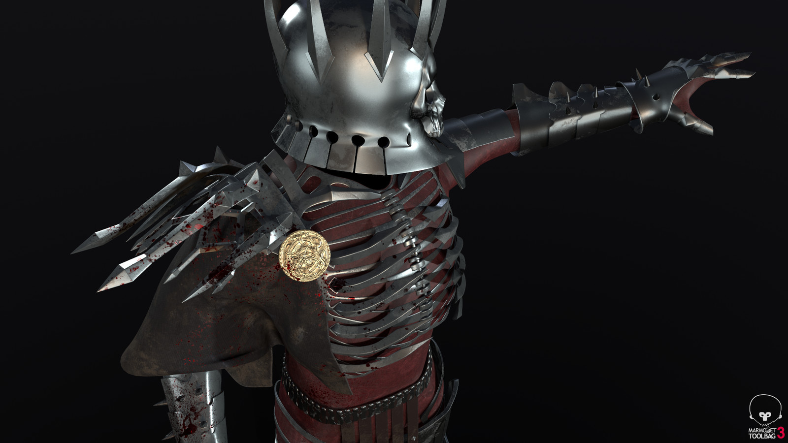 Wesley Tarr Creations - 3D Printed Cosplay: Eredin Breacc Glas