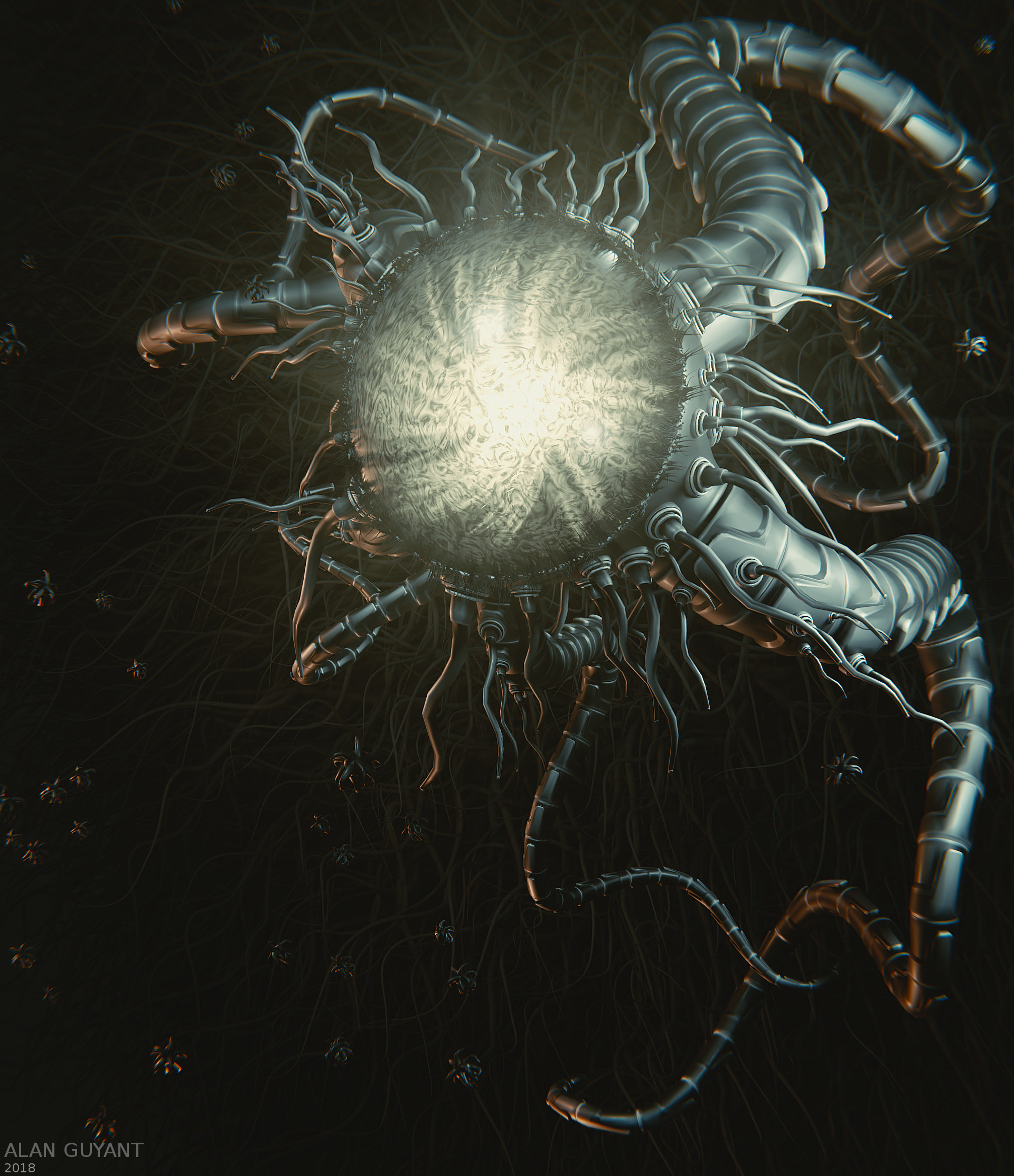 ArtStation - Alien Drone