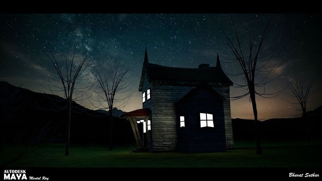 ArtStation - Maya House