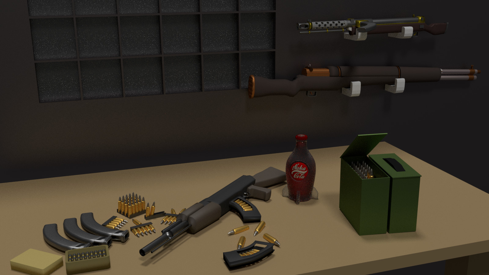 ArtStation - Reloading station