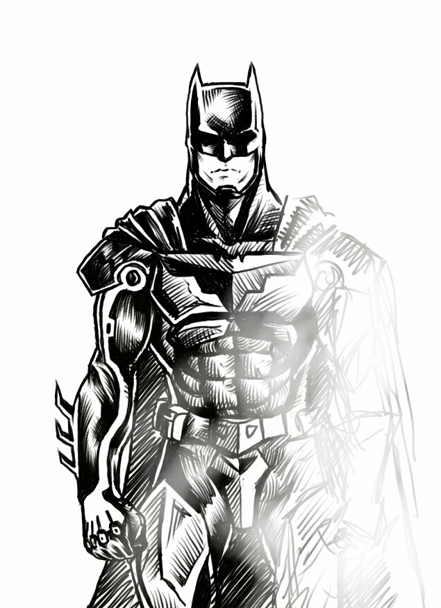 how to draw batman injustice 2