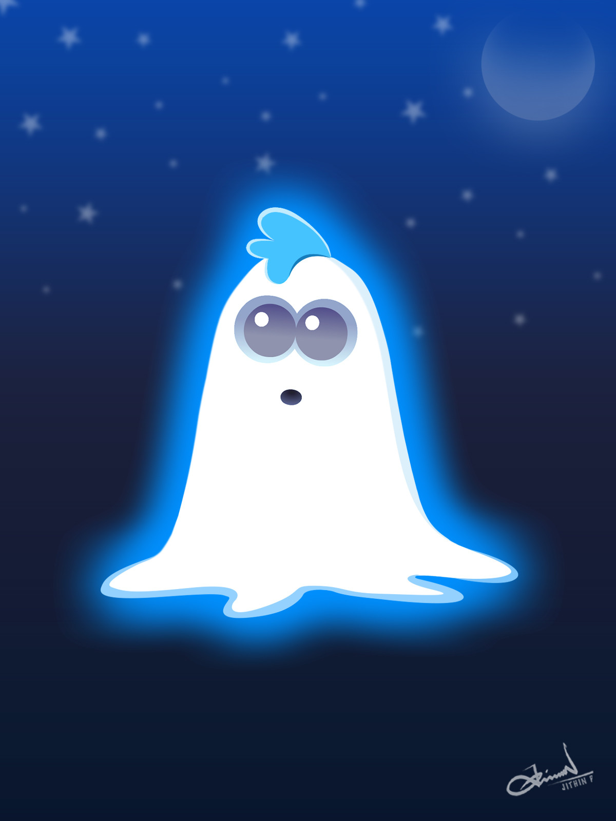 ArtStation - Cute Ghost - Flash Character Design