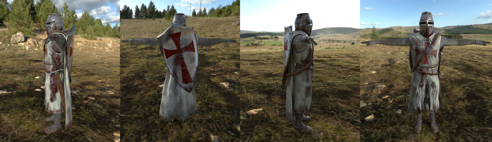 ArtStation - Templar texturing