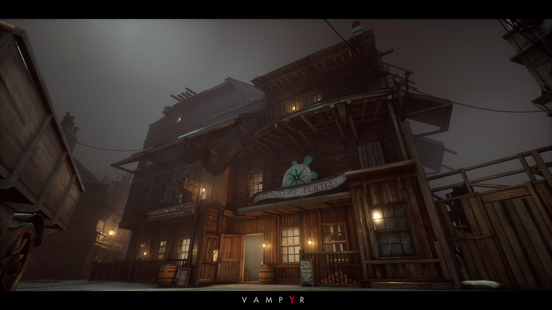 ArtStation - Vampyr : Pub Turquoise Turtle