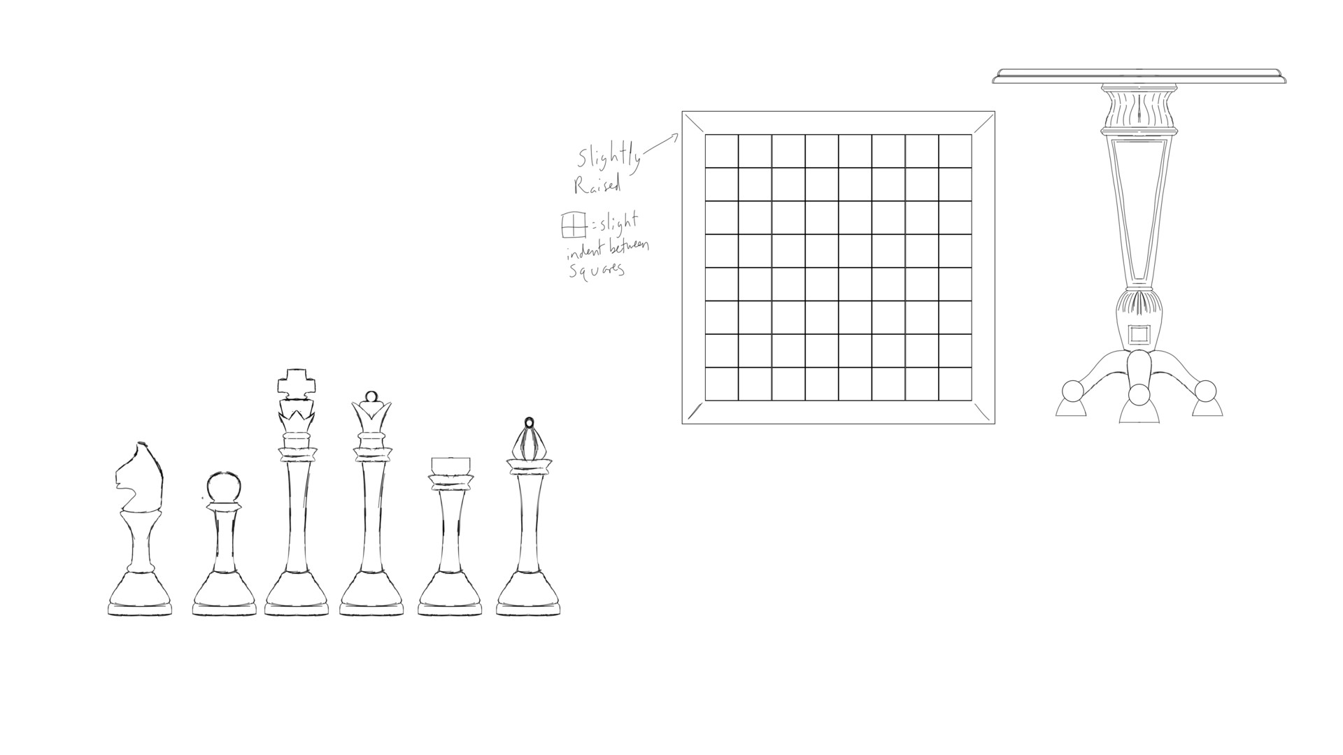 ArtStation - Low Poly Chess Set