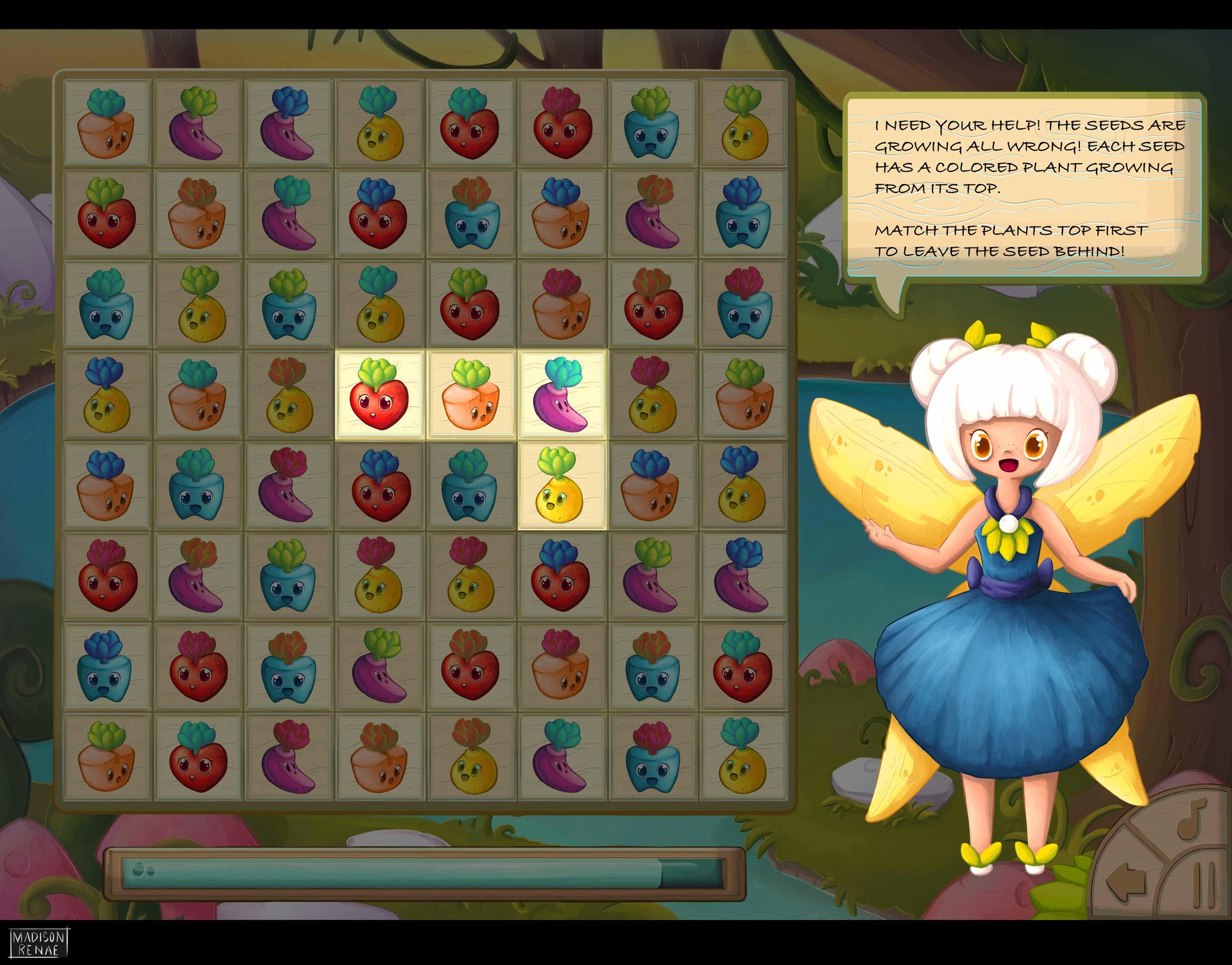 ArtStation - Seed Saga Tutorial Screenshots