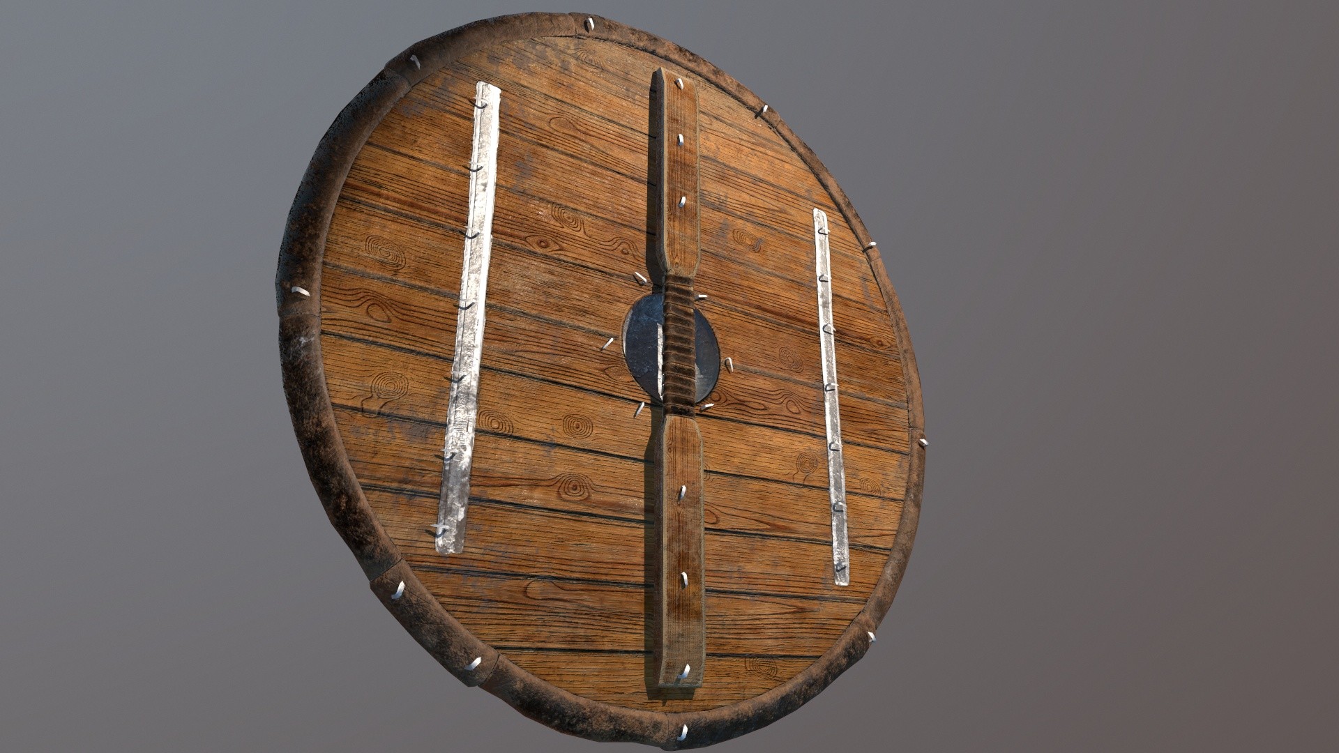 Andrew Bishop - Anglo Saxon - Round Shield