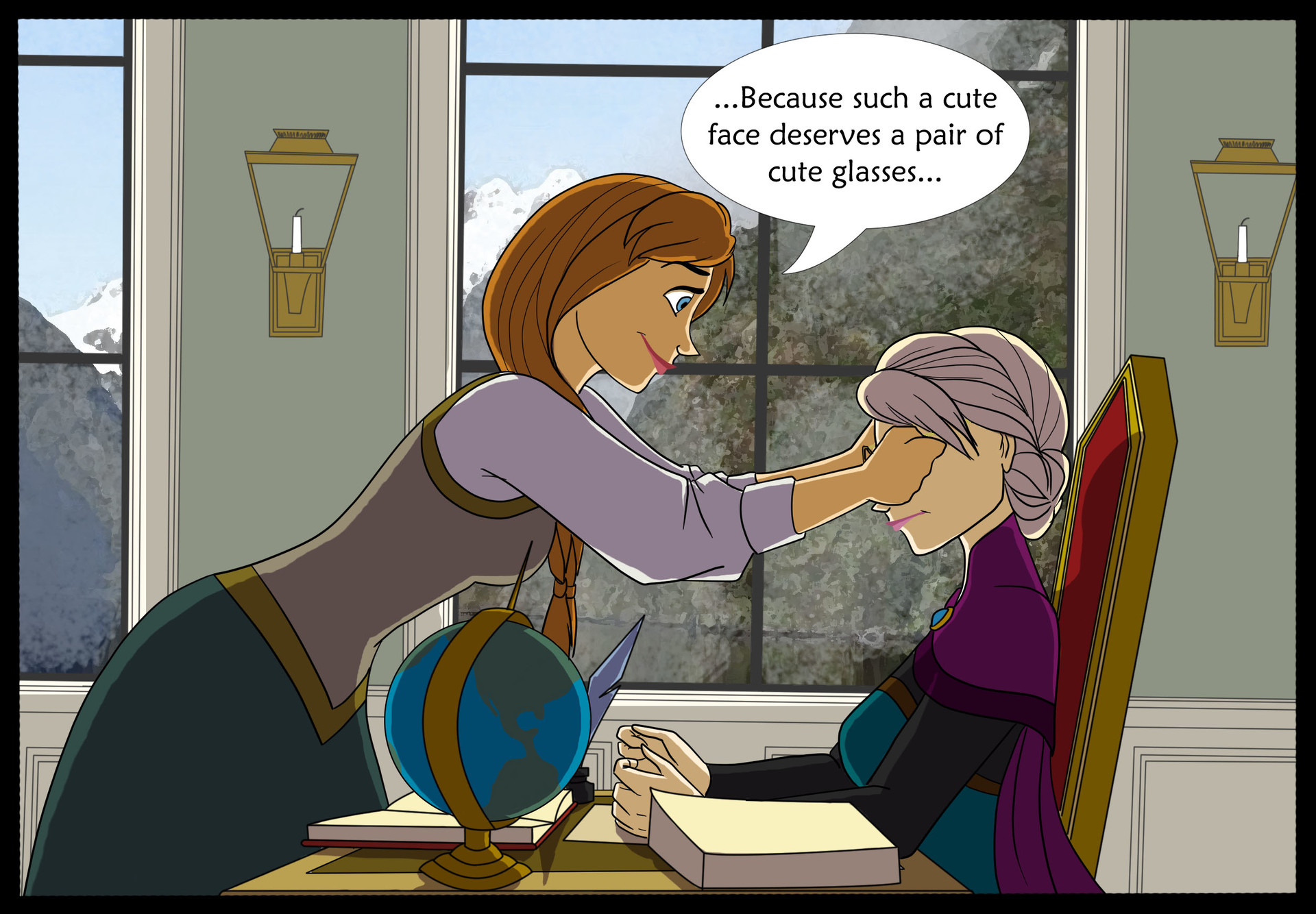 Isabella Borromeo - Elsa's not-so-serious secret - A Frozen fancomic