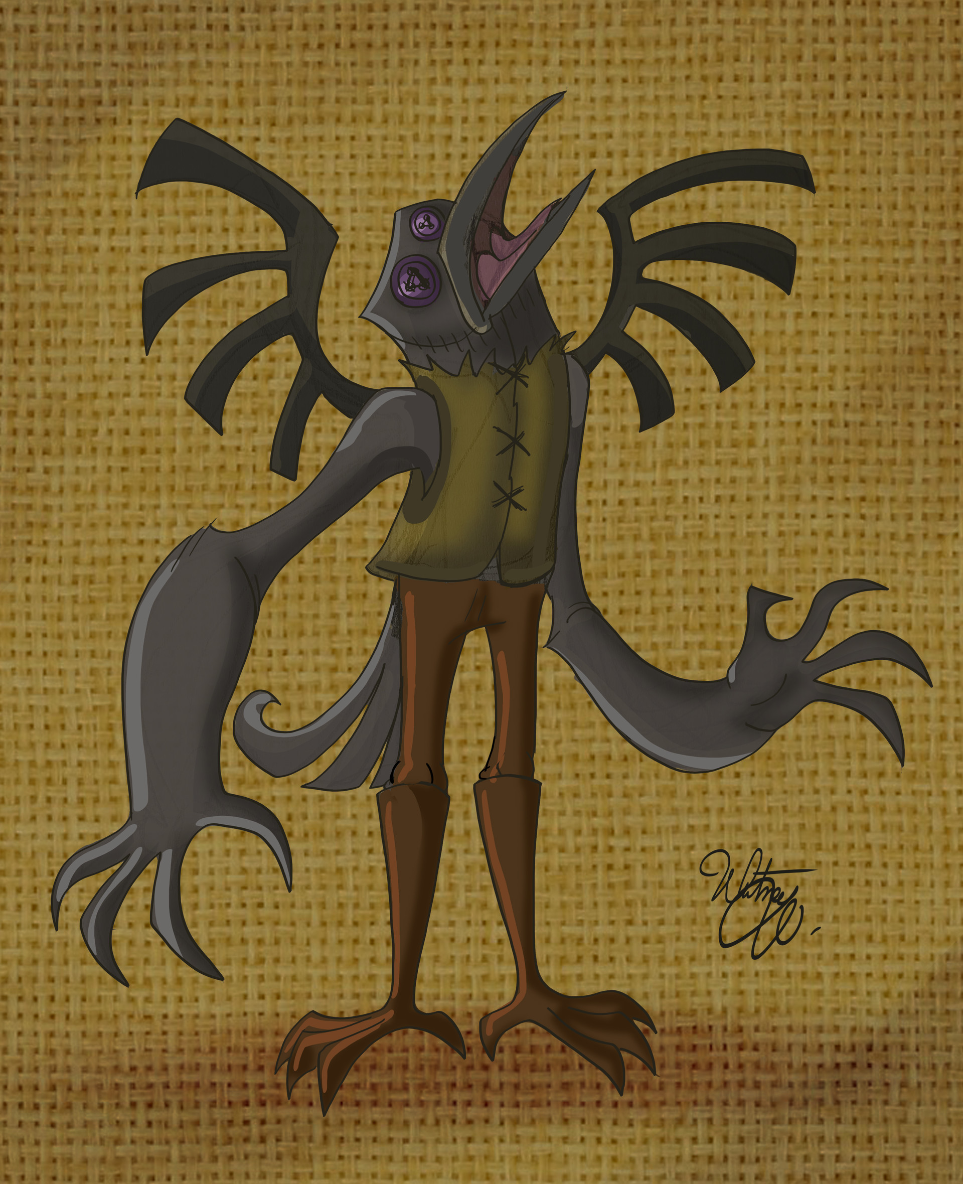 ArtStation - Crow Scare.