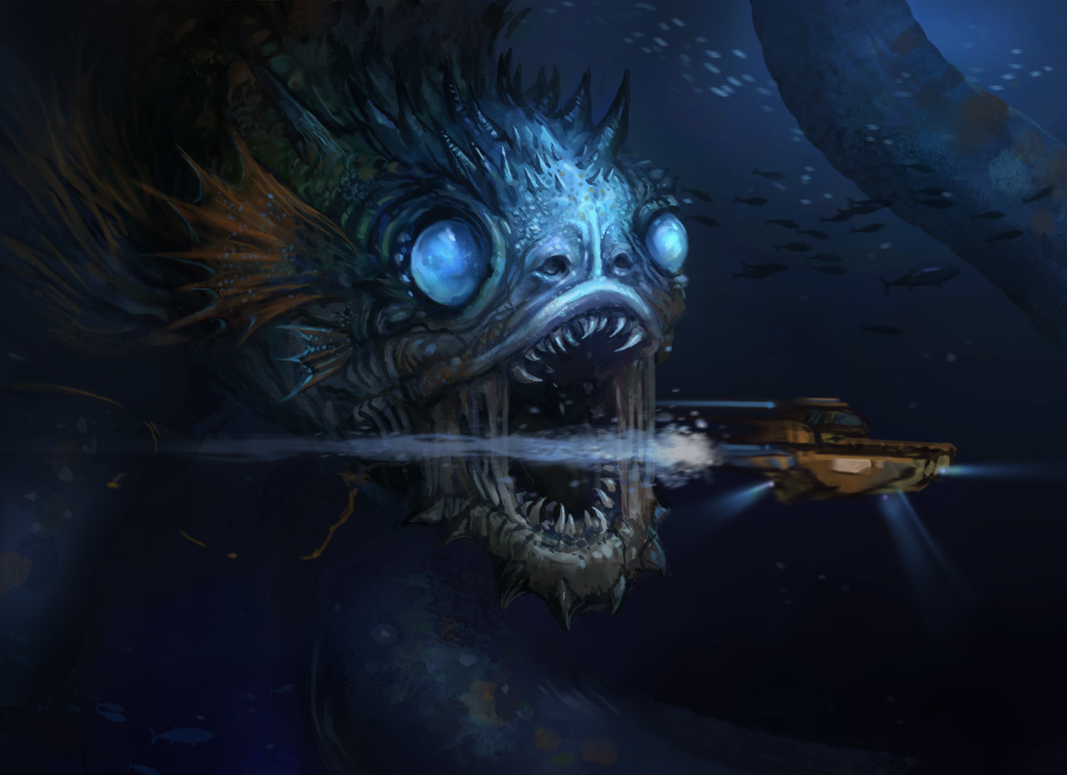 ArtStation - deep sea