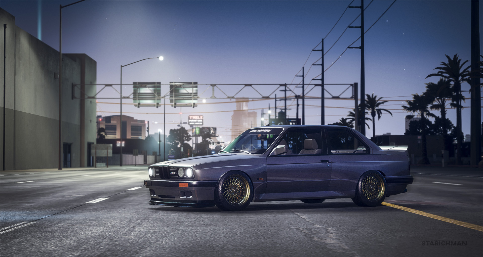 ArtStation - BMW E30