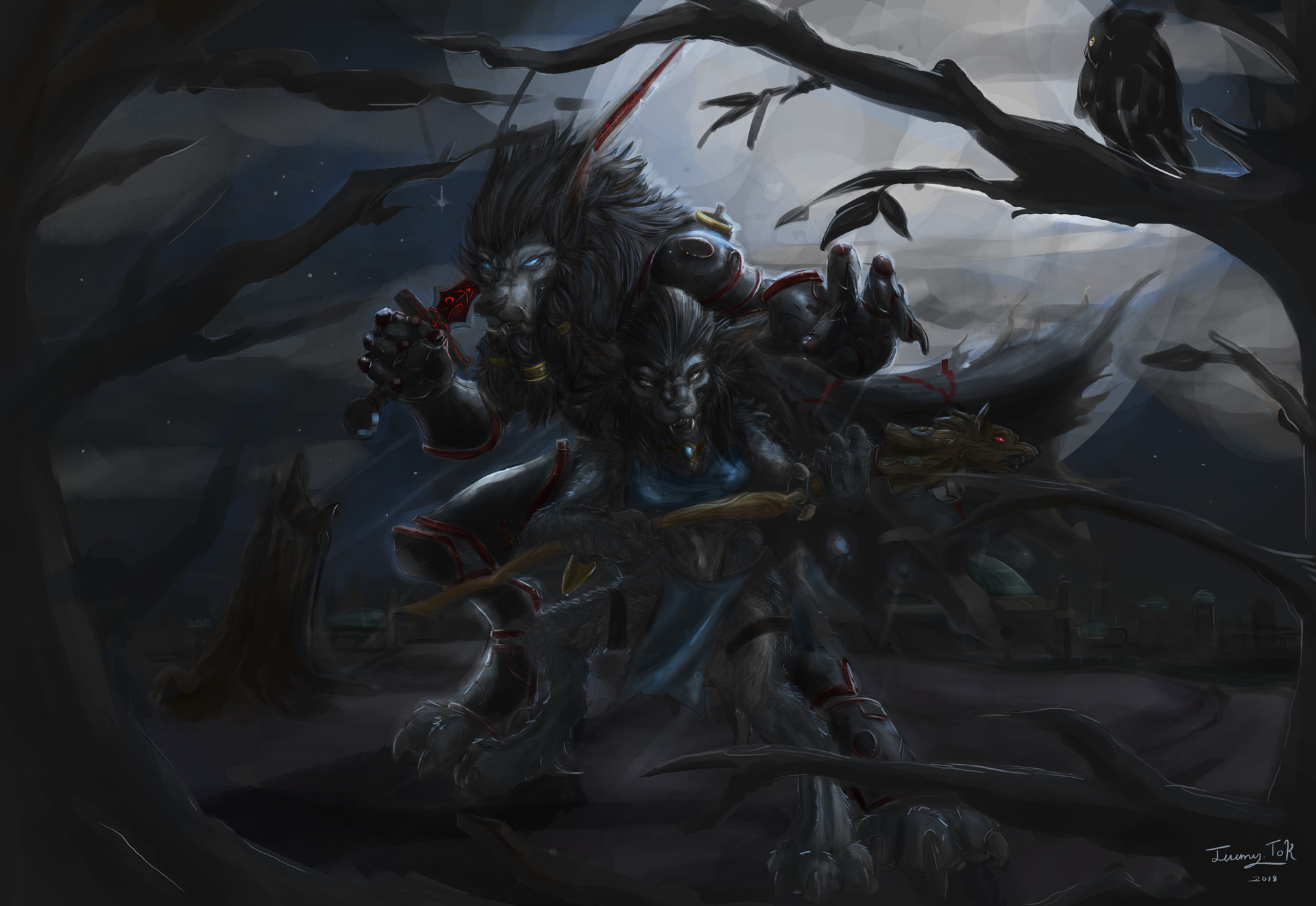 ArtStation - Return to Lordaeron (Warcraft fan art)