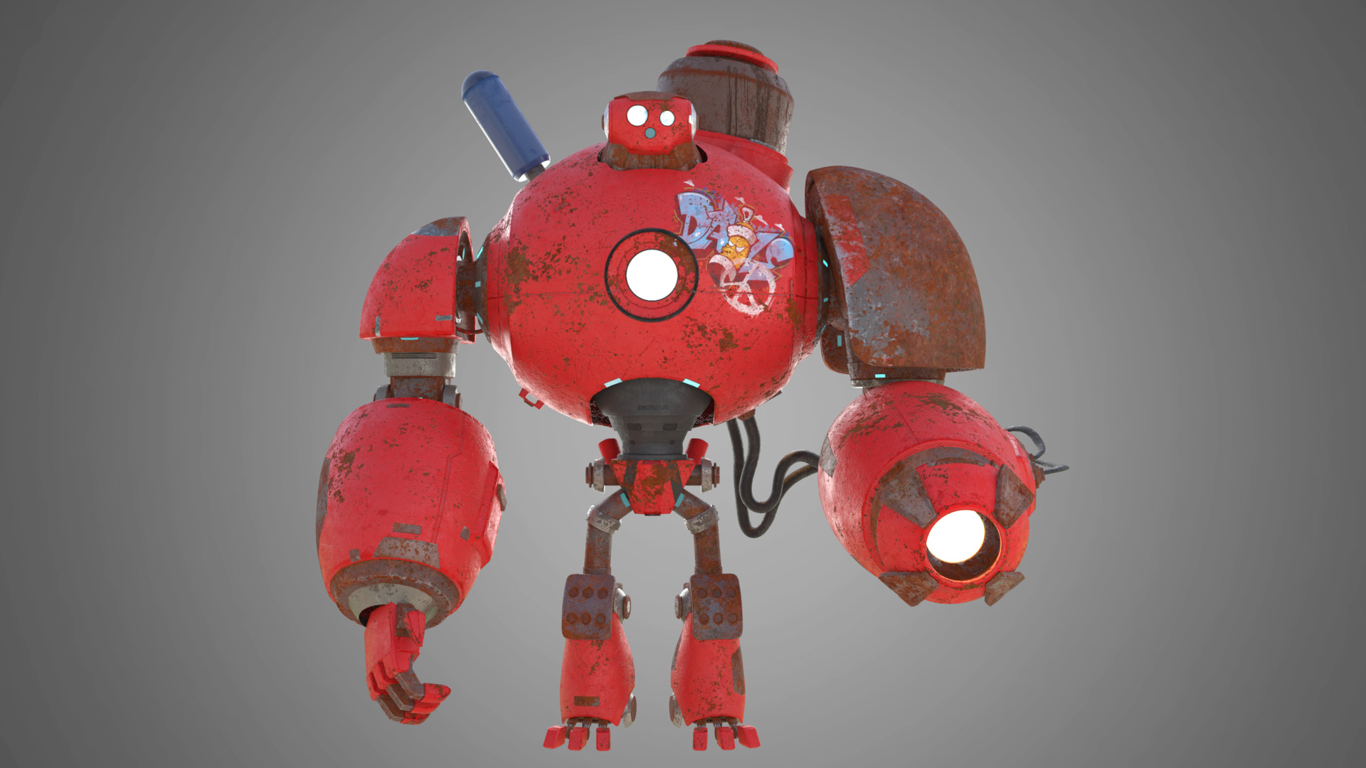ArtStation - Red Bot Alternative