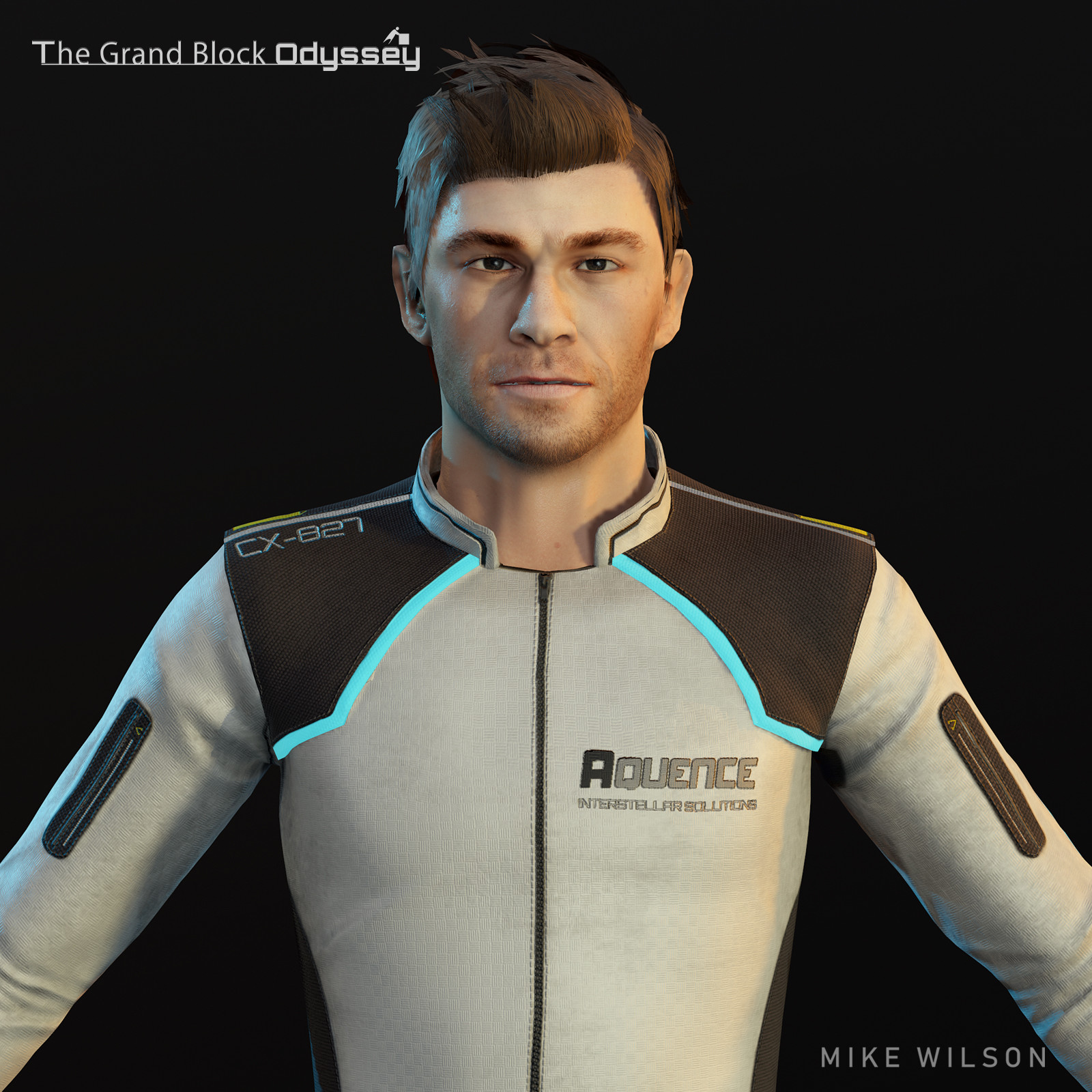 Mike Wilson - Player Character for The Grand Block Odyssey