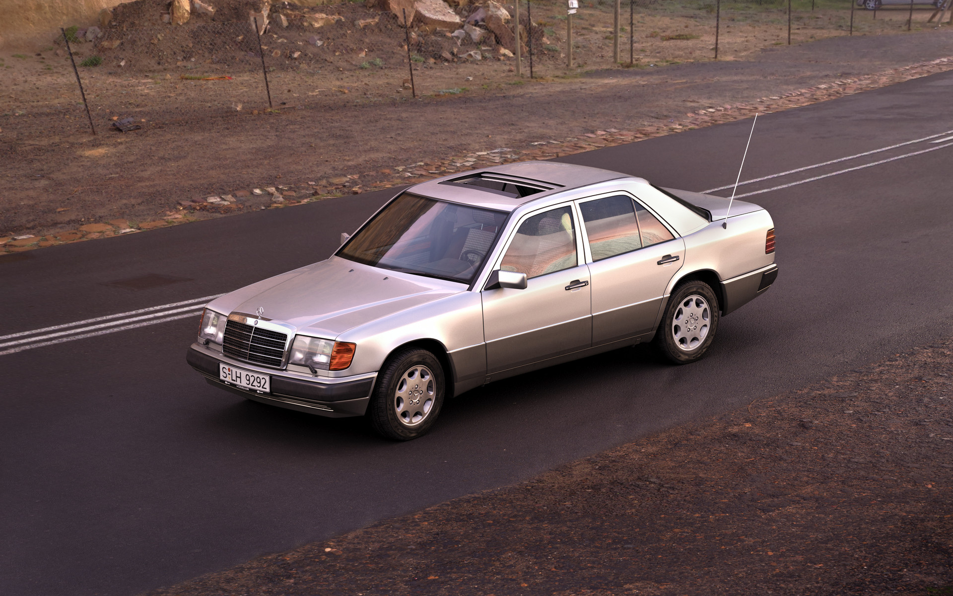 ArtStation - Mercedes W124