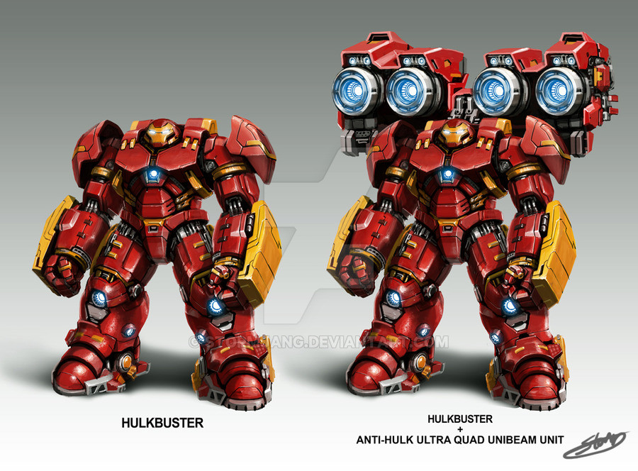 ArtStation - HULK BUSTER NEW WEAPON SYSTEM_VerJJ