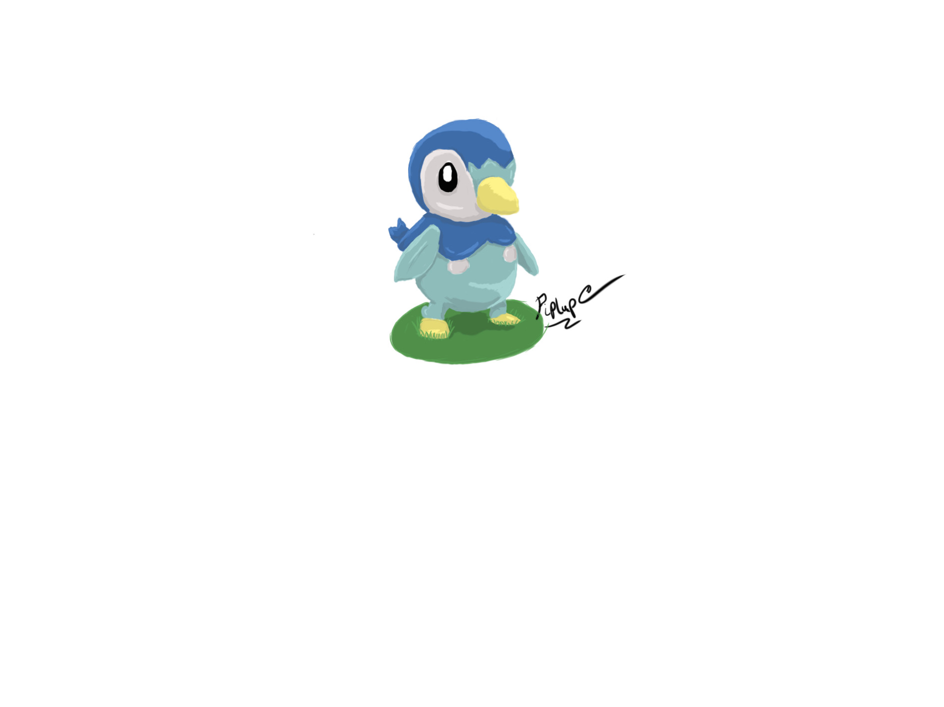 Lily Proctor - Progression of Digital Piplup
