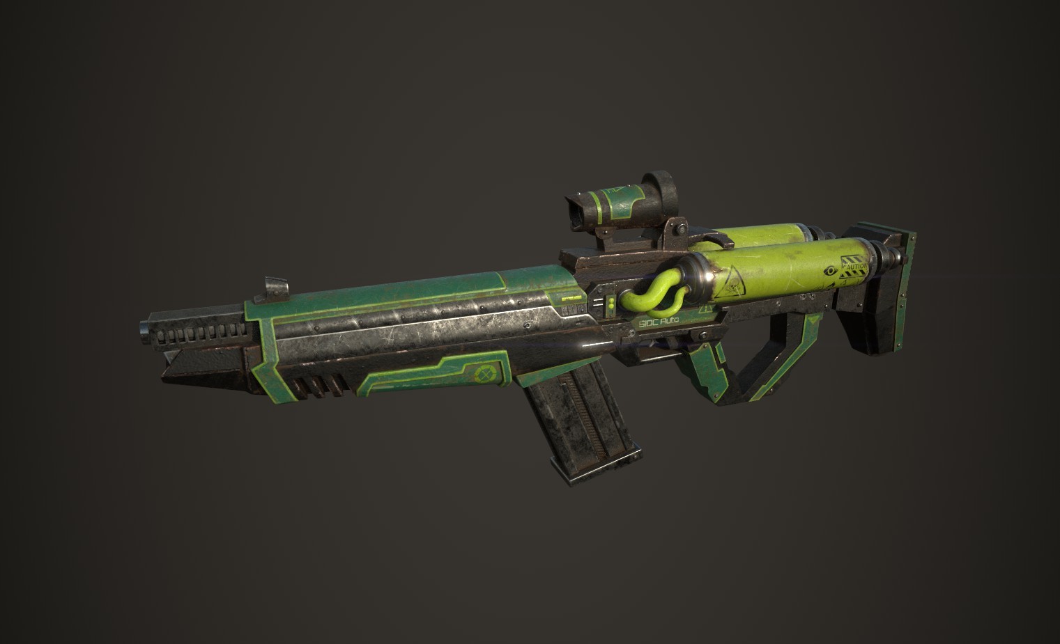 ArtStation - Fantasy Plasma Gun