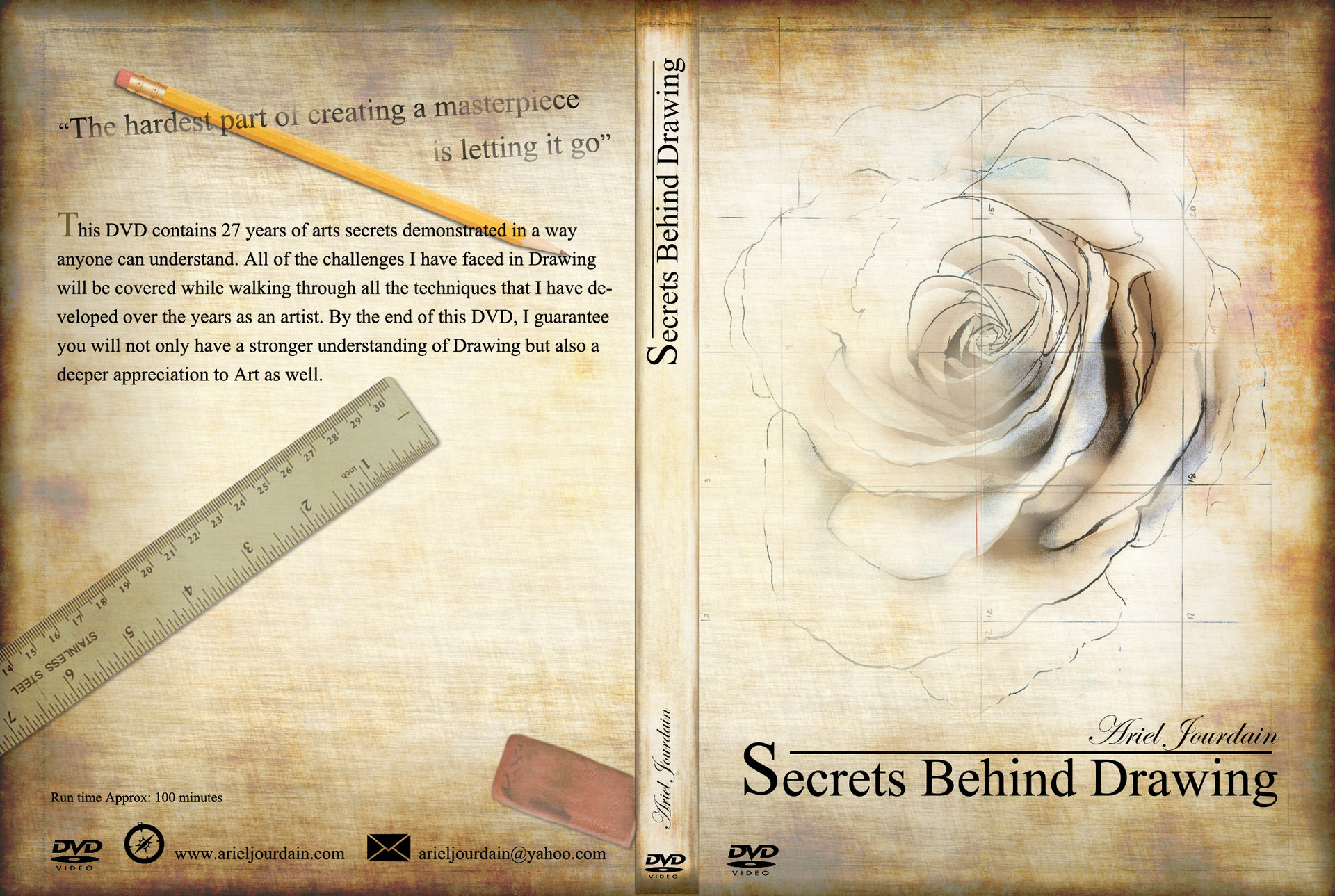 ArtStation - Secrets behind Drawing Cover Art