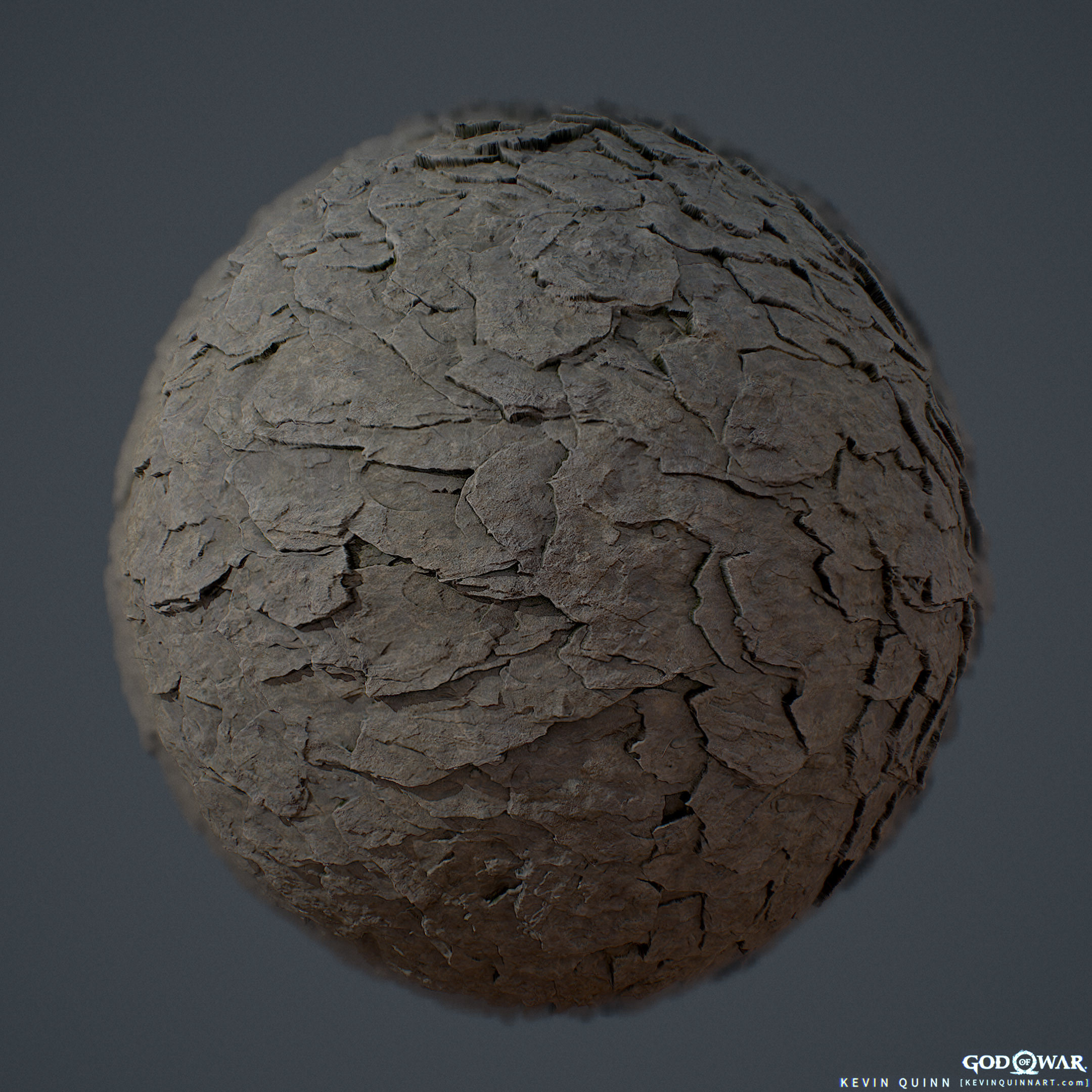 Kevin Quinn: Portfolio - God of War (2018) - Shader Balls