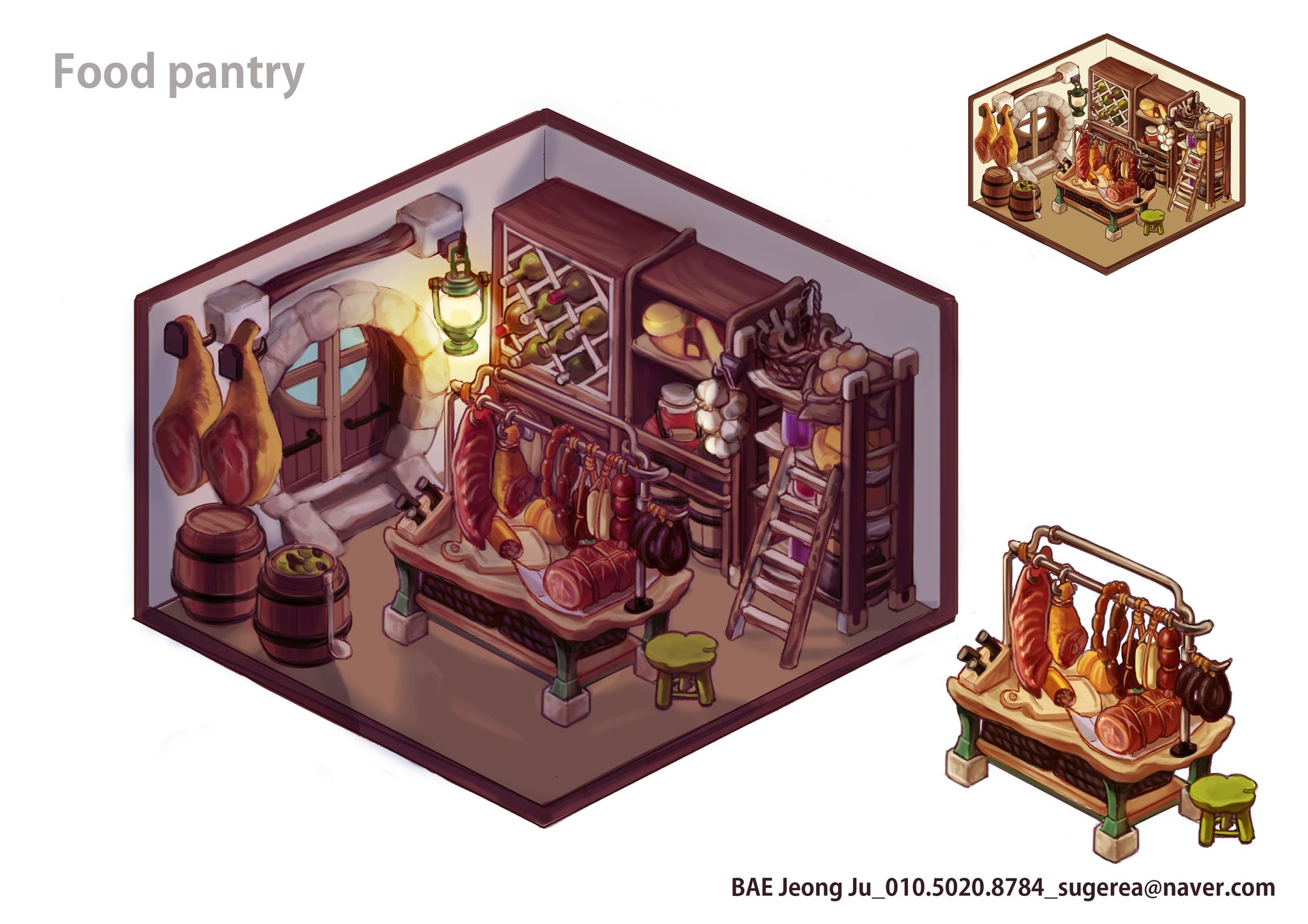 ArtStation - Food pantry