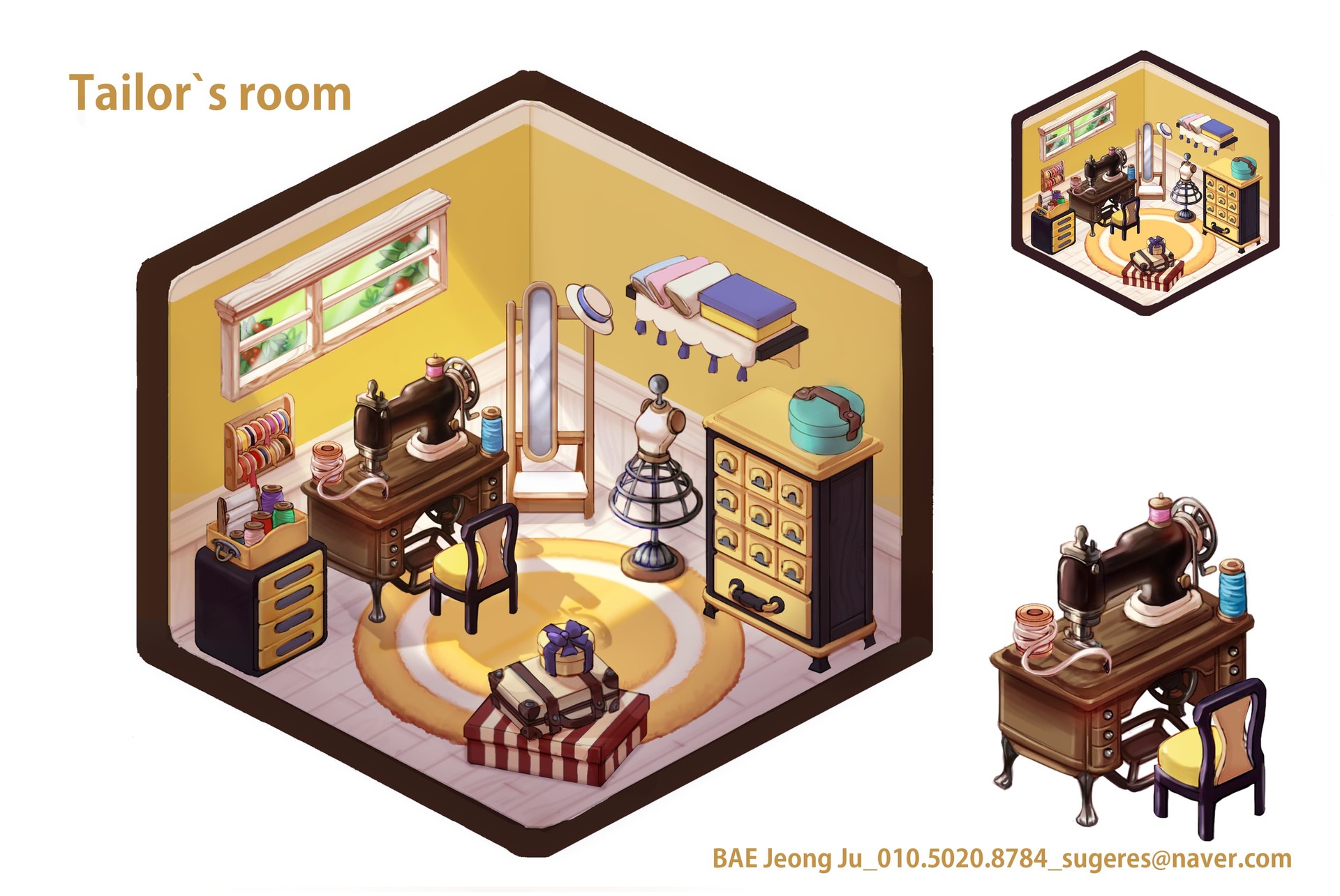ArtStation - Tailor's room