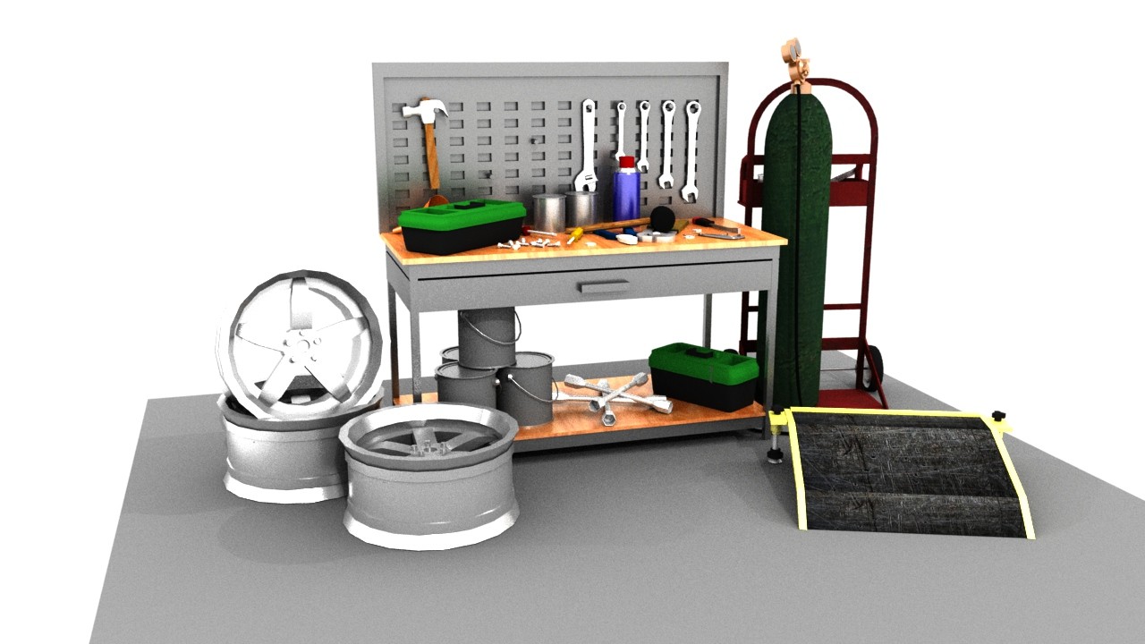 ArtStation - 3D Modelling (Assets for mechanics)