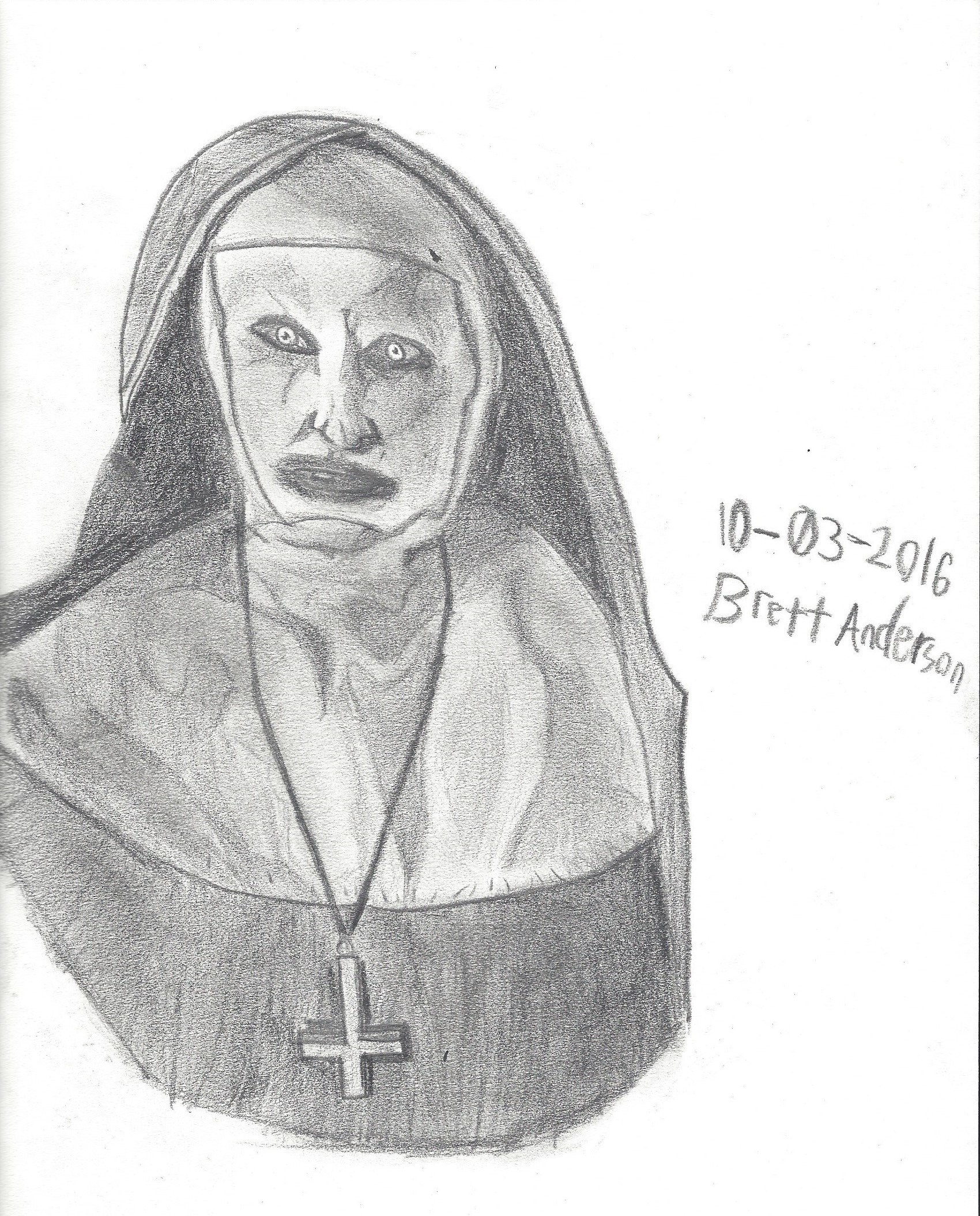 ArtStation - The Nun [Conjuring 2]