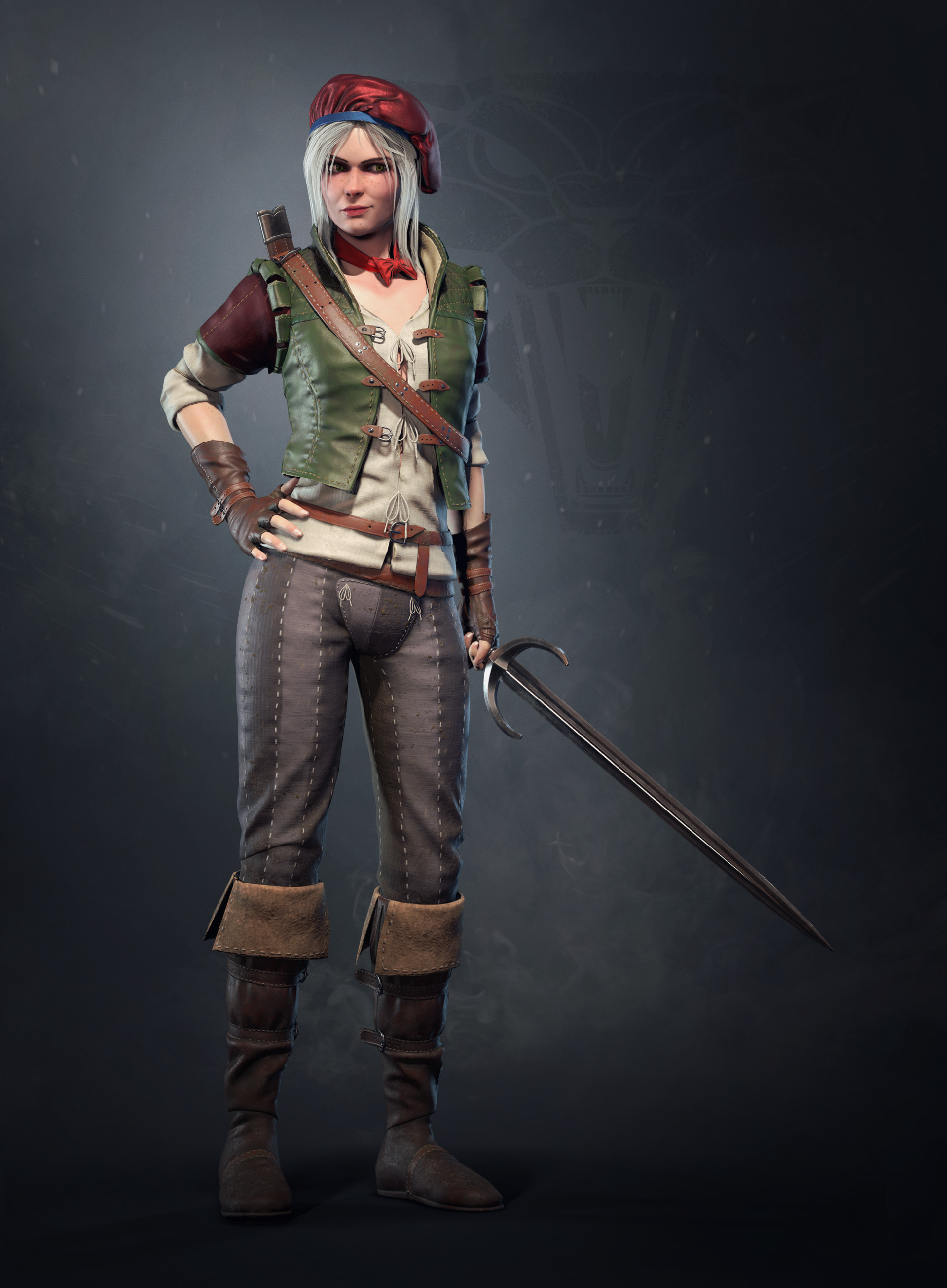 Ellie Oliver - Gibson - Falka of The Rats (Teenage Ciri)