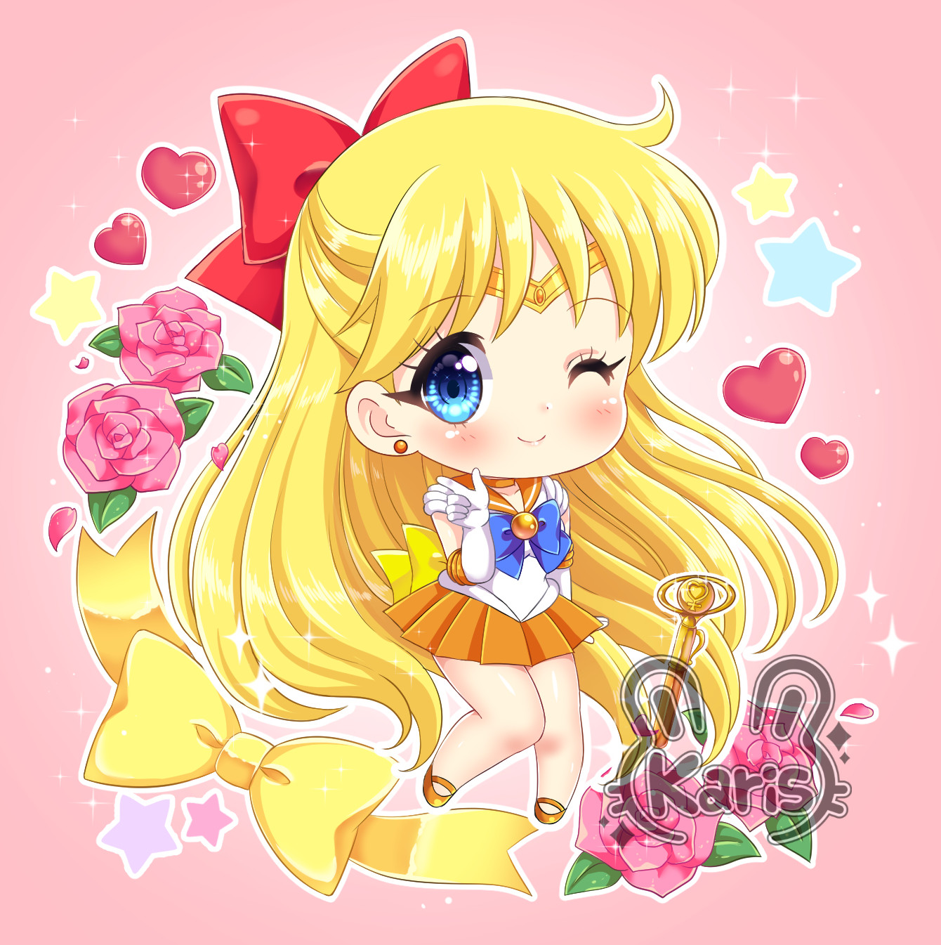 Chibi Venus De Sailor Moon Chibi Sailor Venus For Katie0513 By