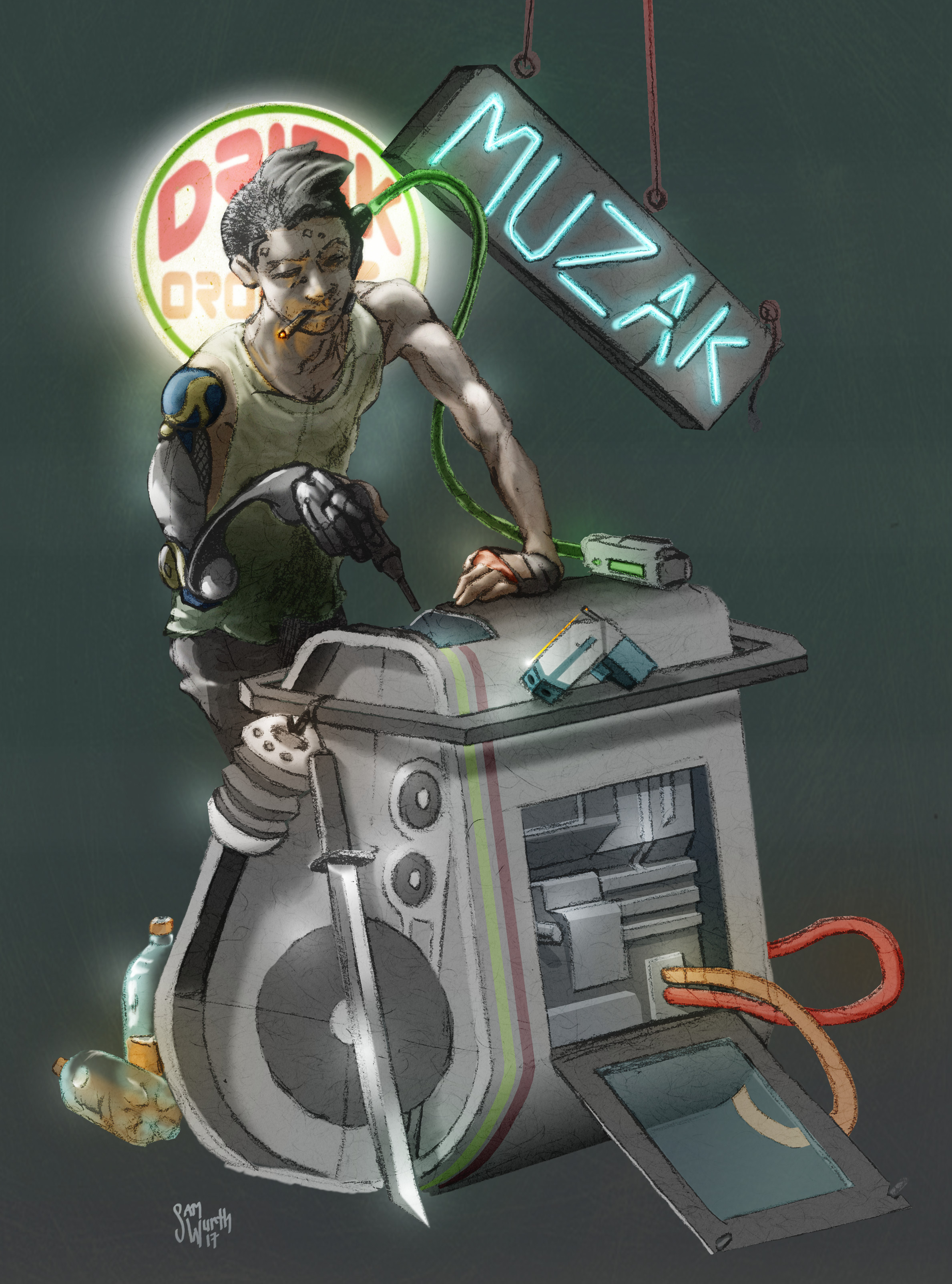 Sam Wurth - Davu (Character Concept)