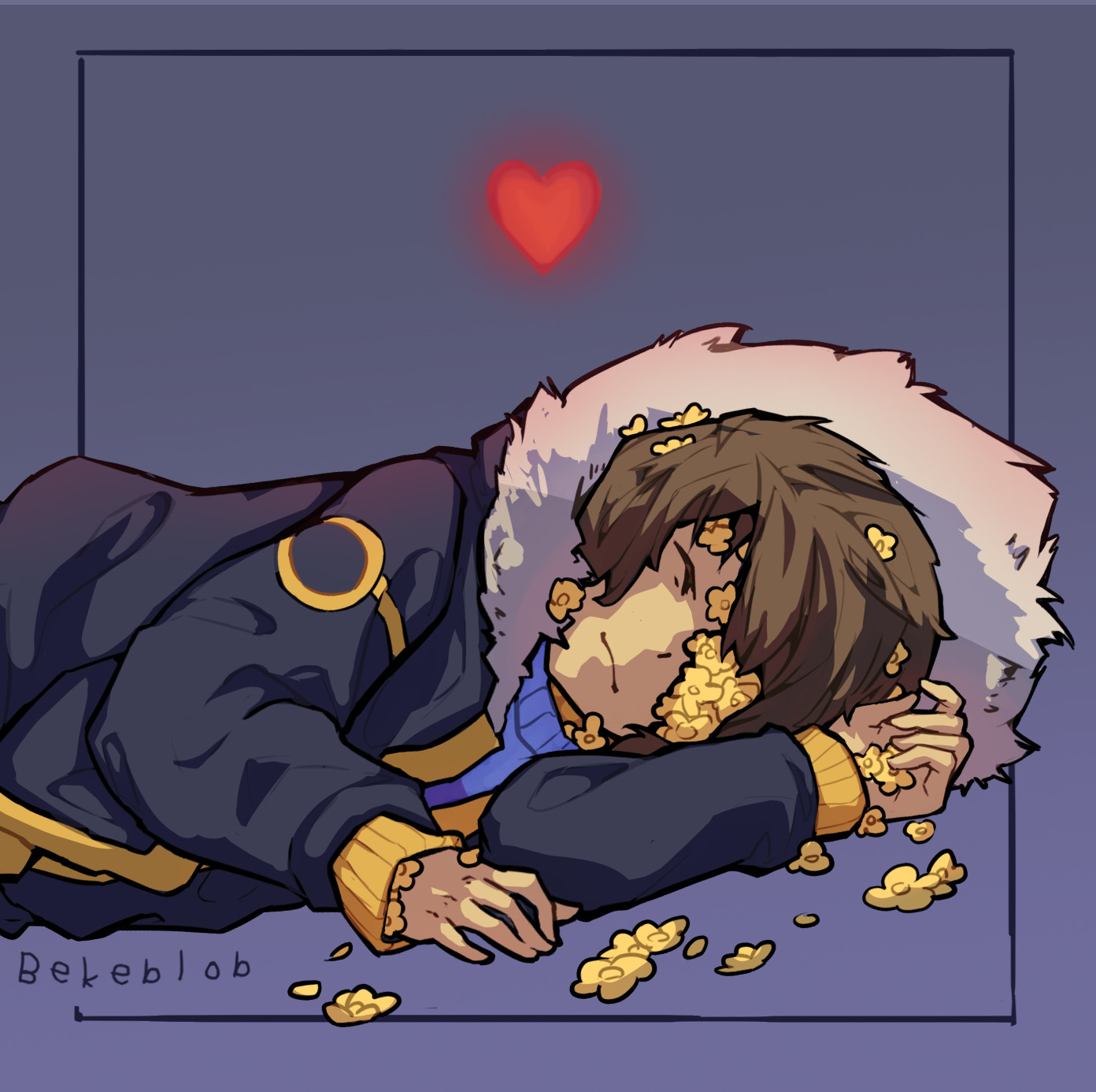 ArtStation - Fanart request - Flowerfell Frisk