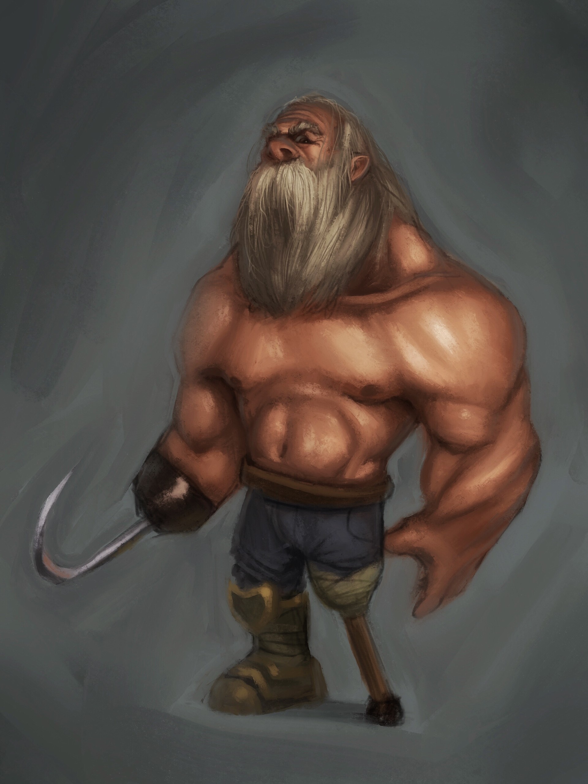 ArtStation - Old pirate