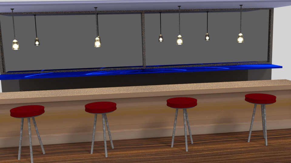 ArtStation - Bar scene