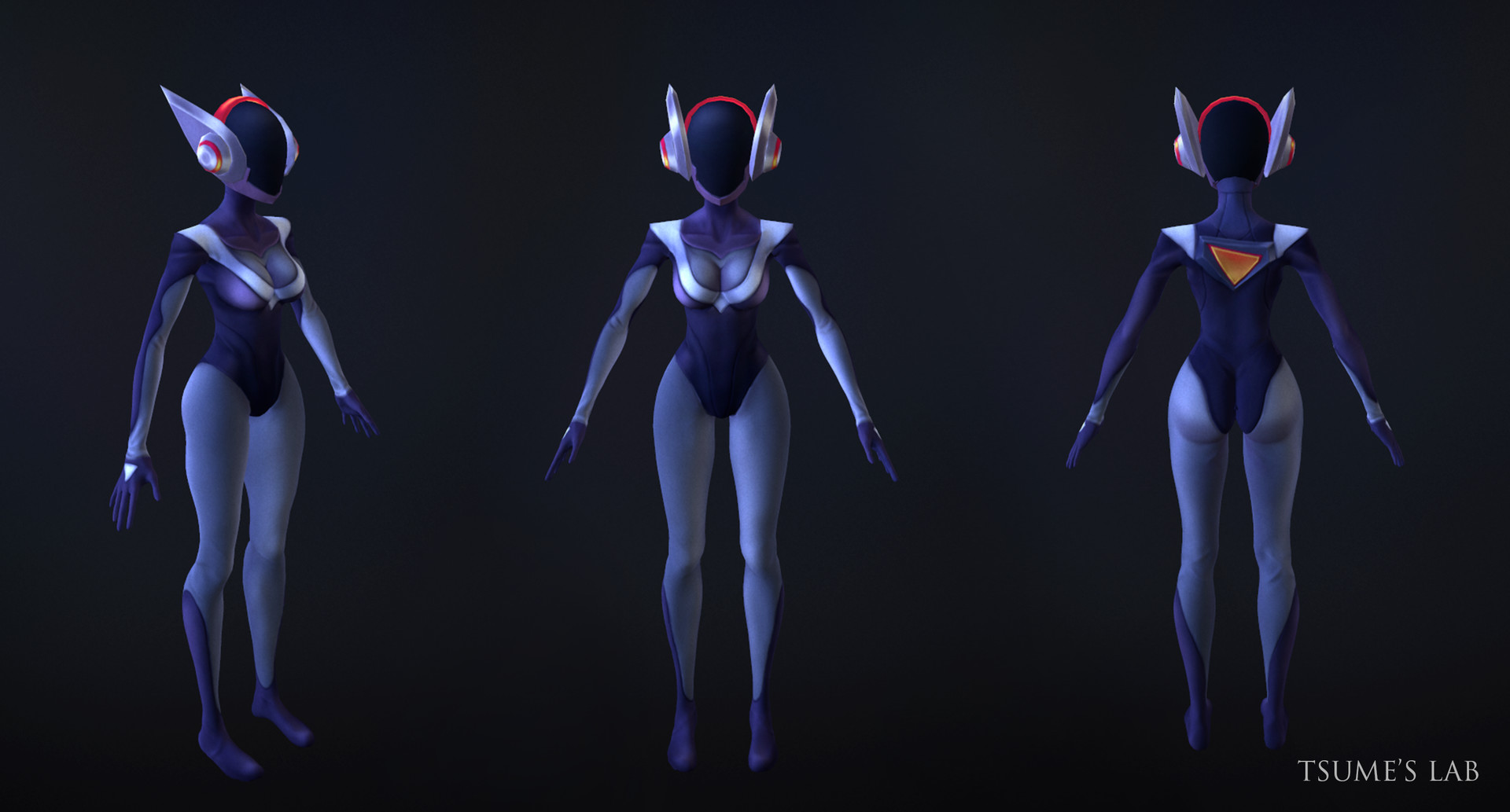 Anastasia Manetti - DJ Sona - 3D Model