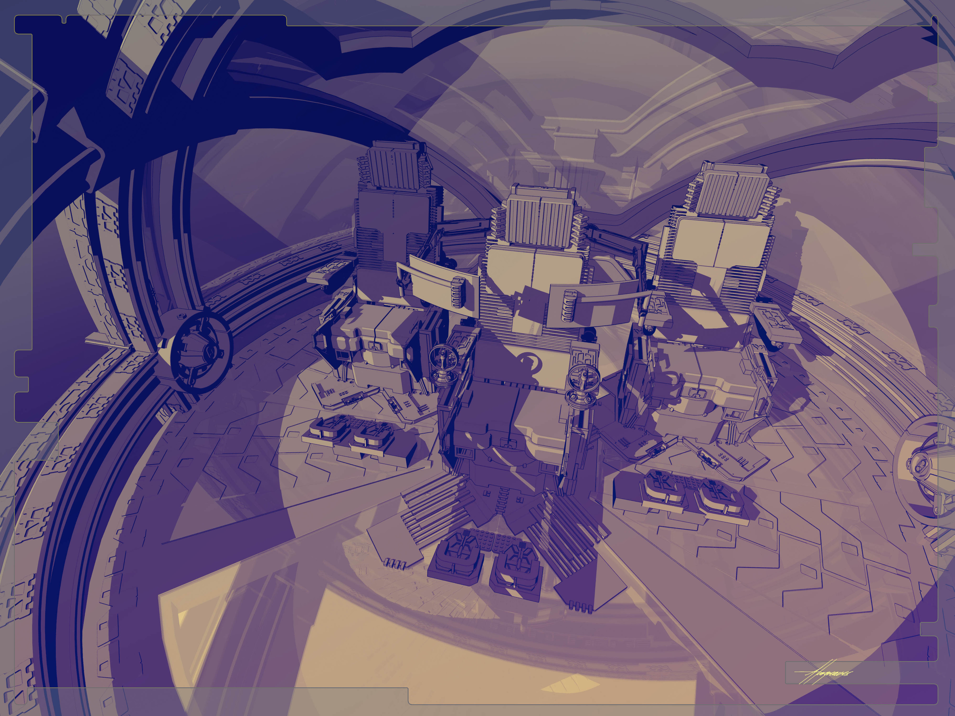 Sean Hargreaves - Thor Ragnarok: Falcon Cockpit